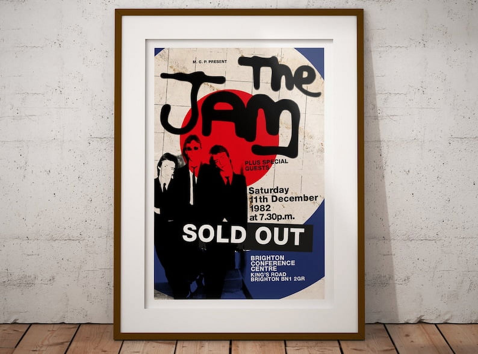 POSTER The Jam Poster, Last Ever Show Print, Paul Weller, The Jam Print ...
