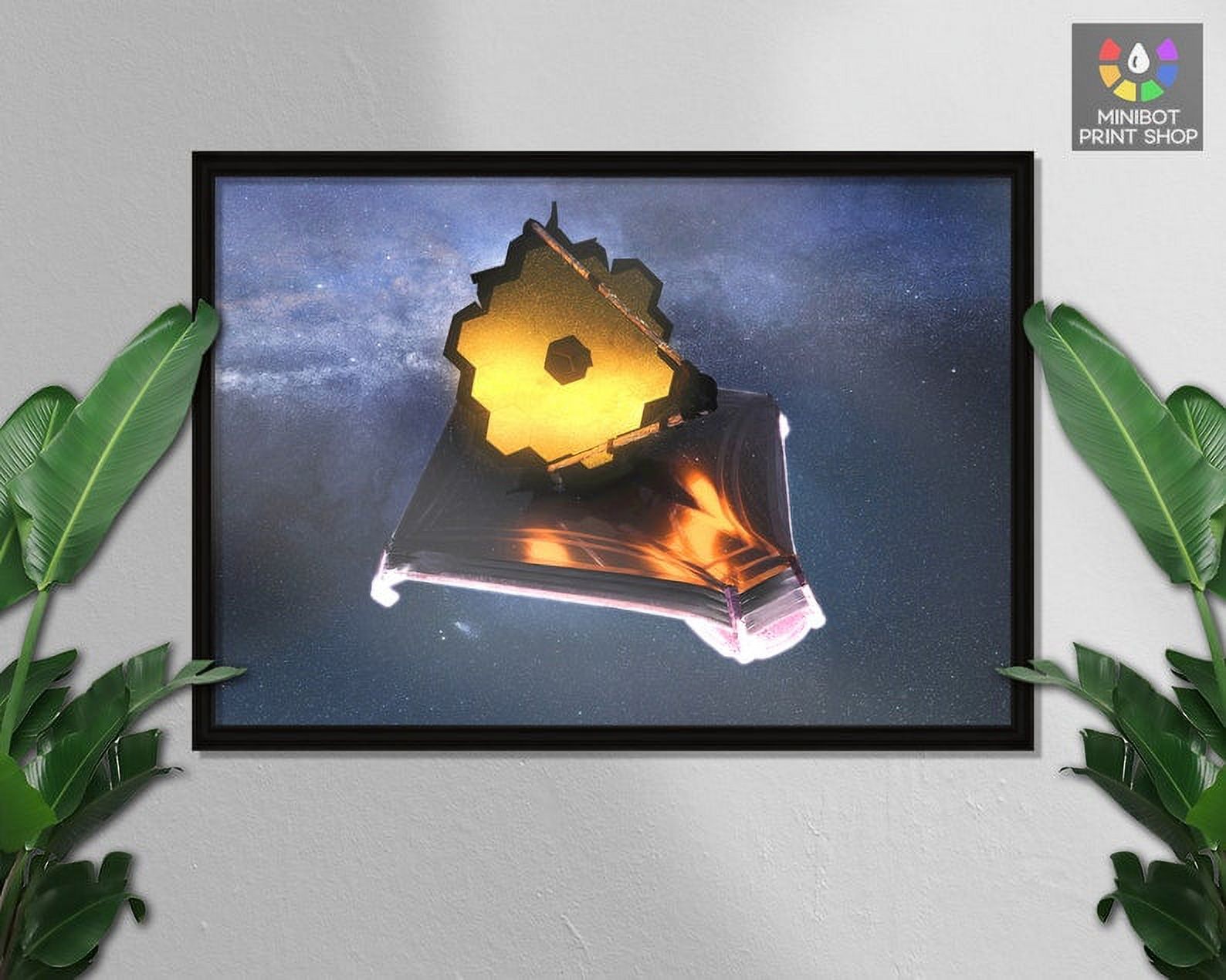 POSTER The James Webb Space Telescope, Carina Nebula, Milky Way Galaxy, Quality Prints, Wall ...