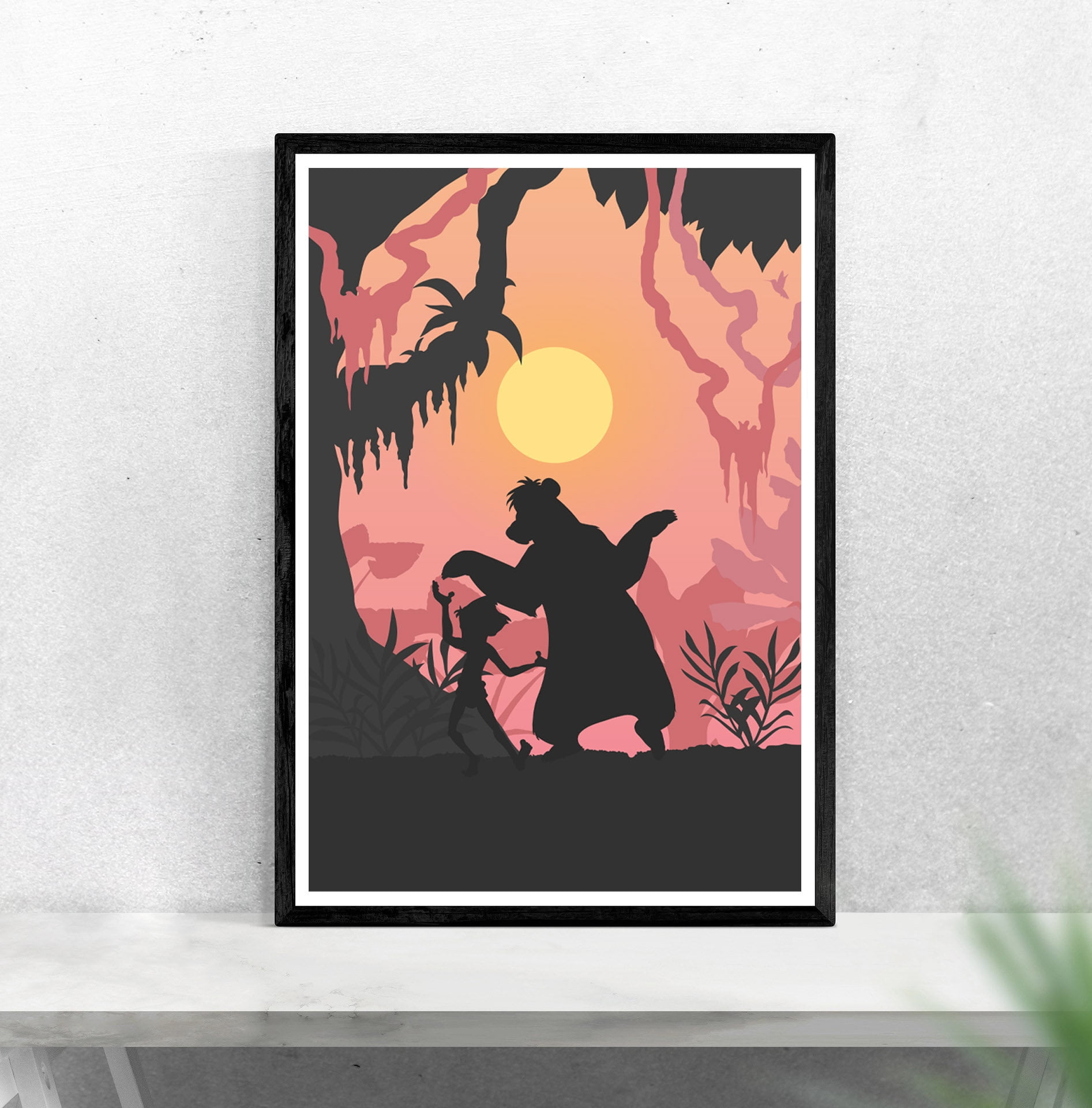 POSTER The Jungle Book print - inspired minimalist movie poster / print ...
