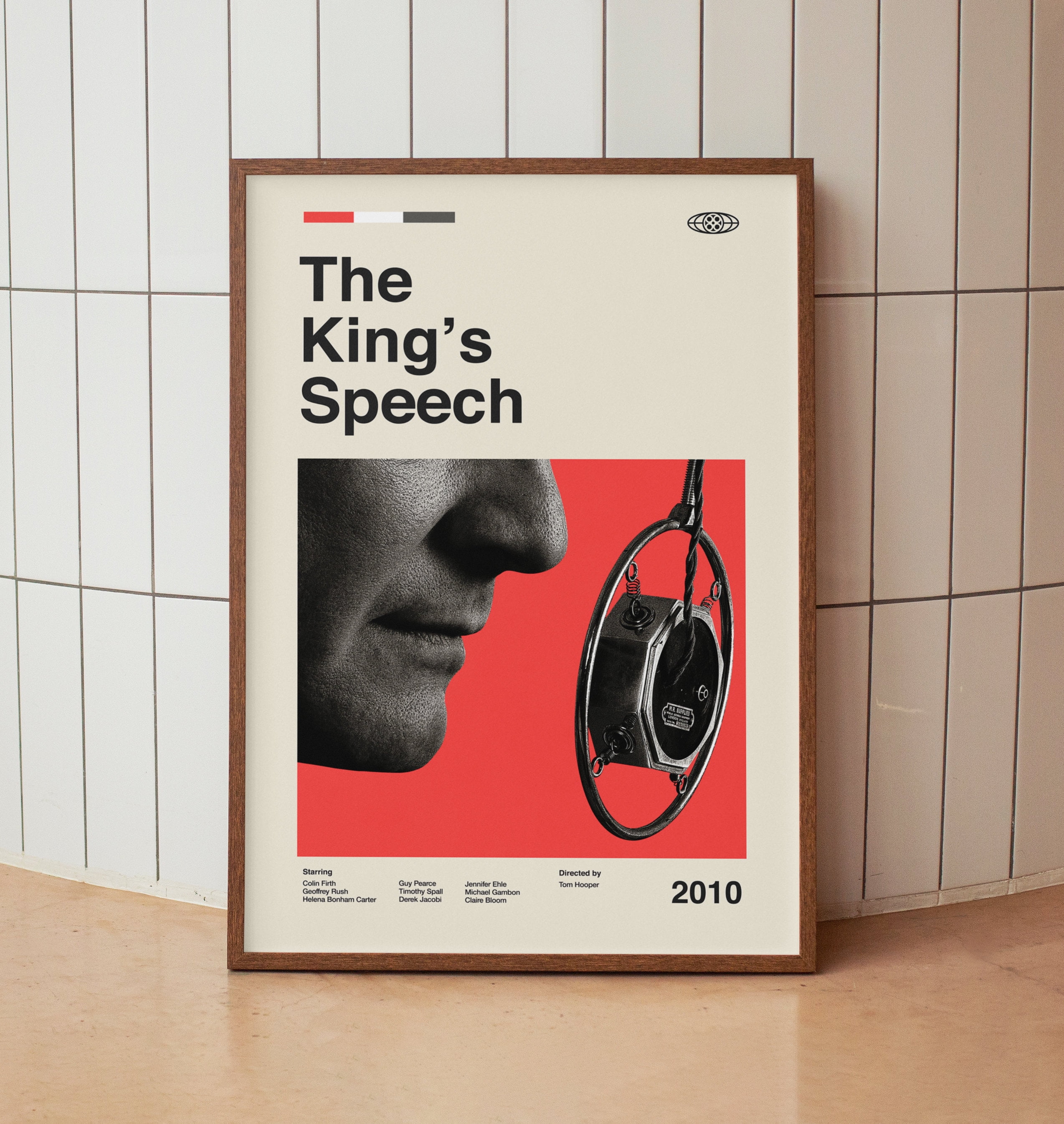 POSTER The King's Speech Movie Poster - Colin Firth Film - Vintage ...