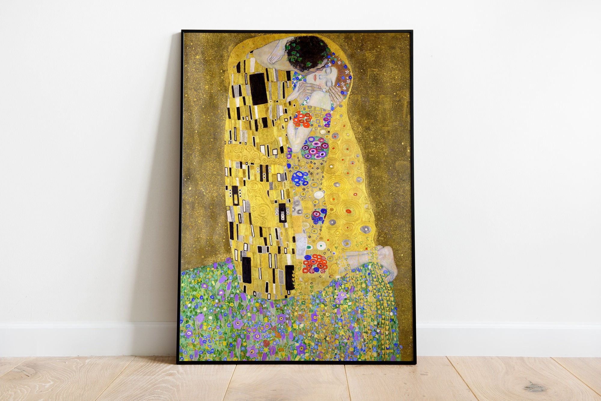 POSTER The Kiss Poster by Gustav Klimt Print, Gustav Klimt Painting ...