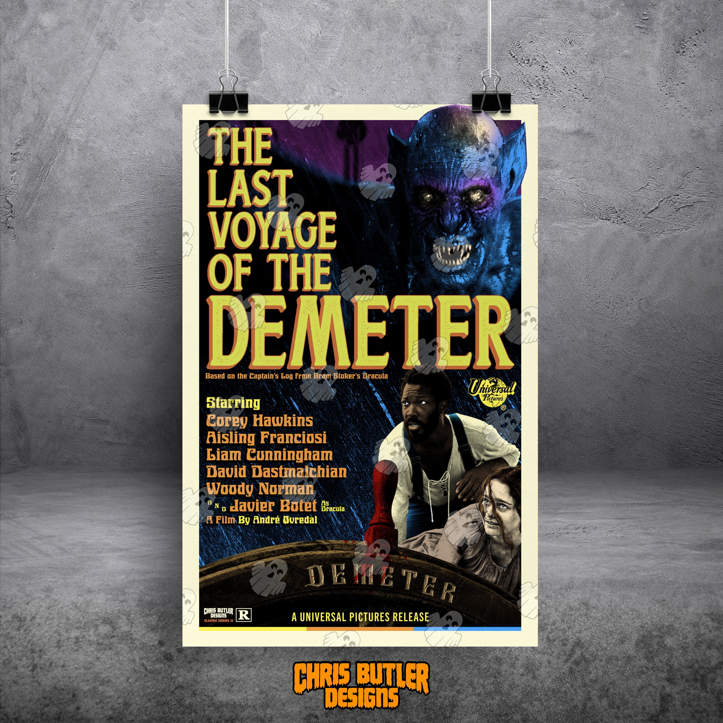 POSTER The Last Voyage of The Demeter (Classic Series 12) Movie Poster ...