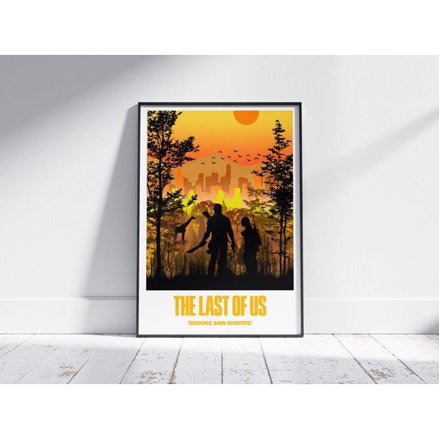 POSTER The Last of Us poster, TLOU2, Gaming print, Posters, Gaming ...