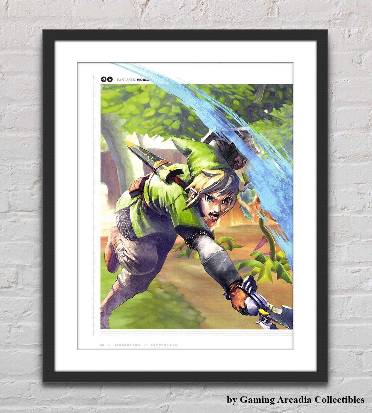 POSTER The Legend Of Zelda Skyward Sword Nintendo Wii Poster-24x36 ...