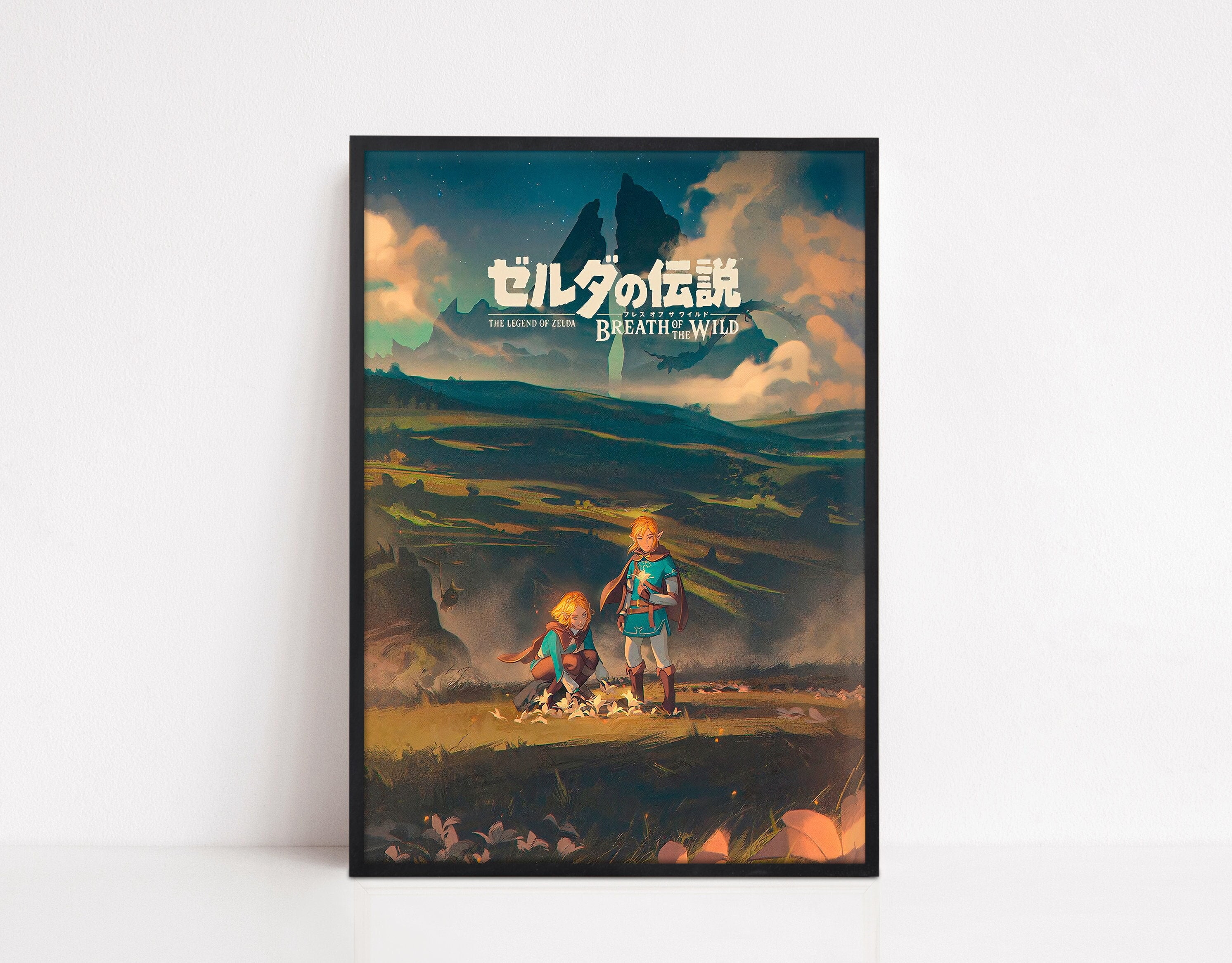 POSTER The Legend of Zelda Poster - Legend of Zelda Room Decor - Video ...