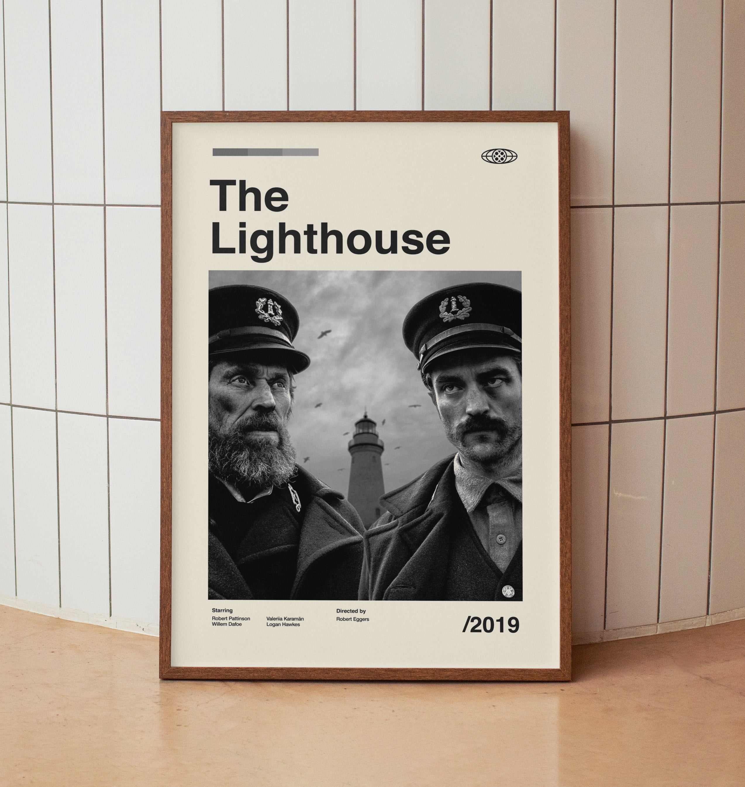 POSTER The Lighthouse Movie Poster - William Dafoe Robert Pattinson ...