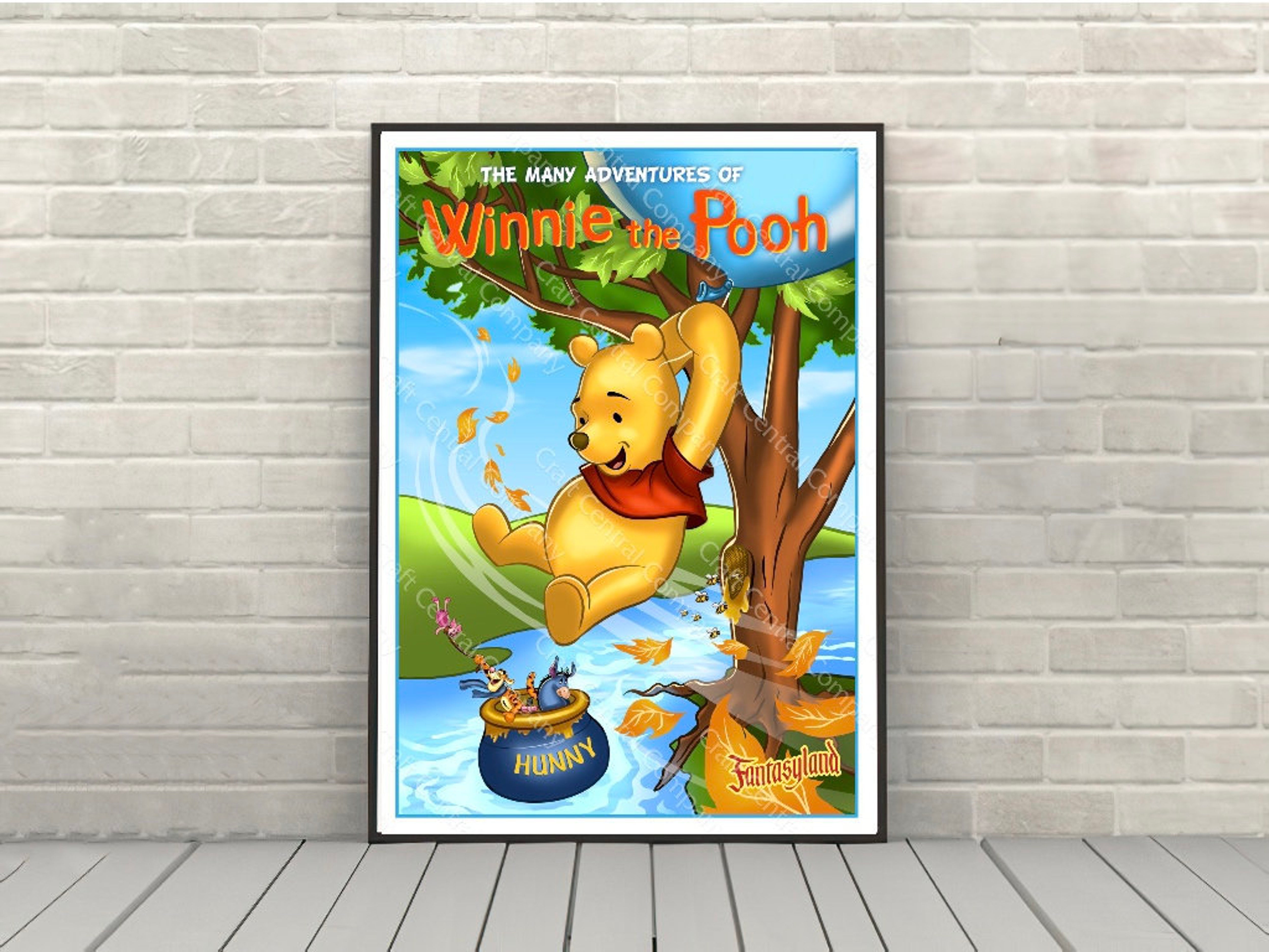 POSTER The Many adventures of Winnie the Pooh Poster Fantasyland Poster ...