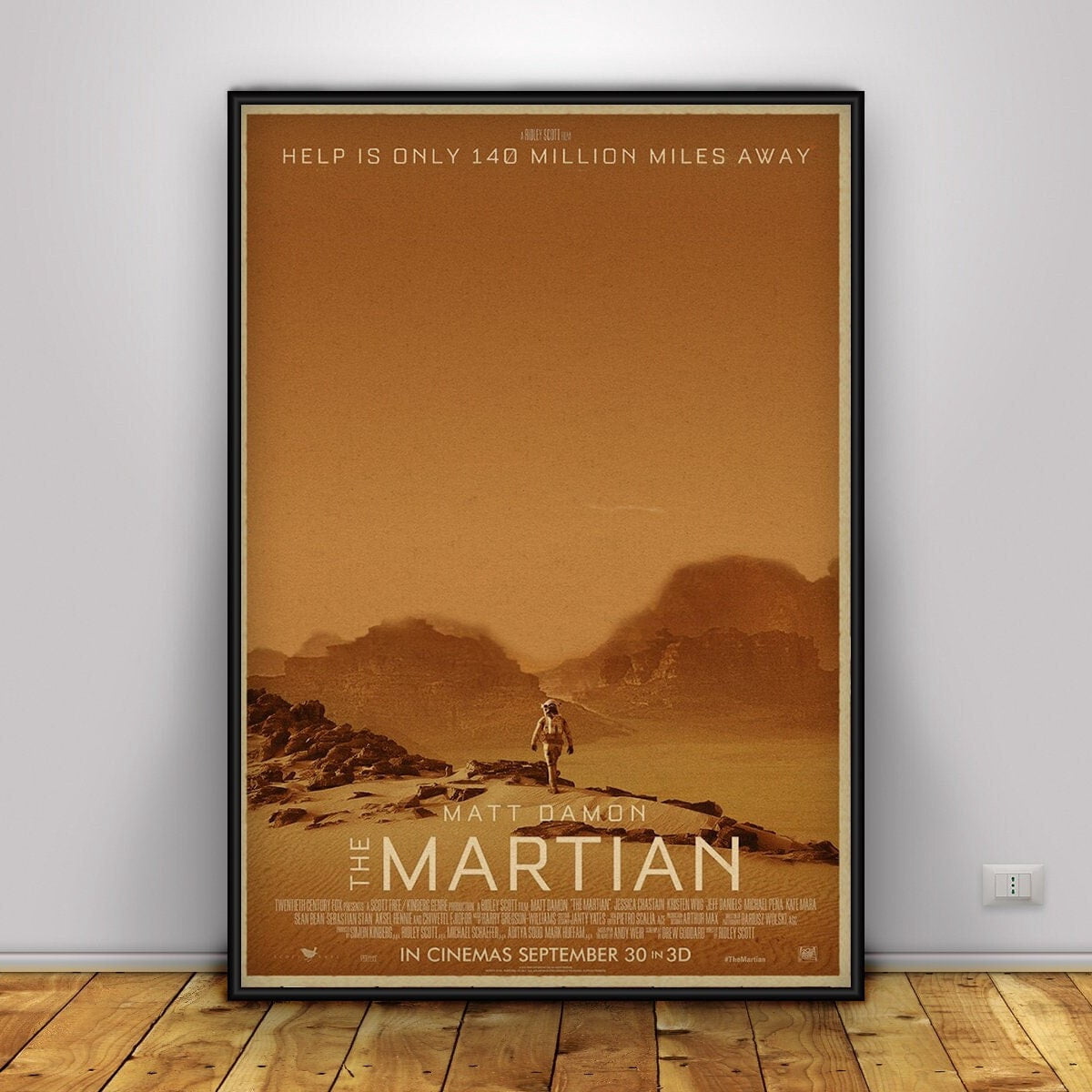 POSTER The Martian Poster, Wall Art, Wall Prints, Home Decor, Kraft ...