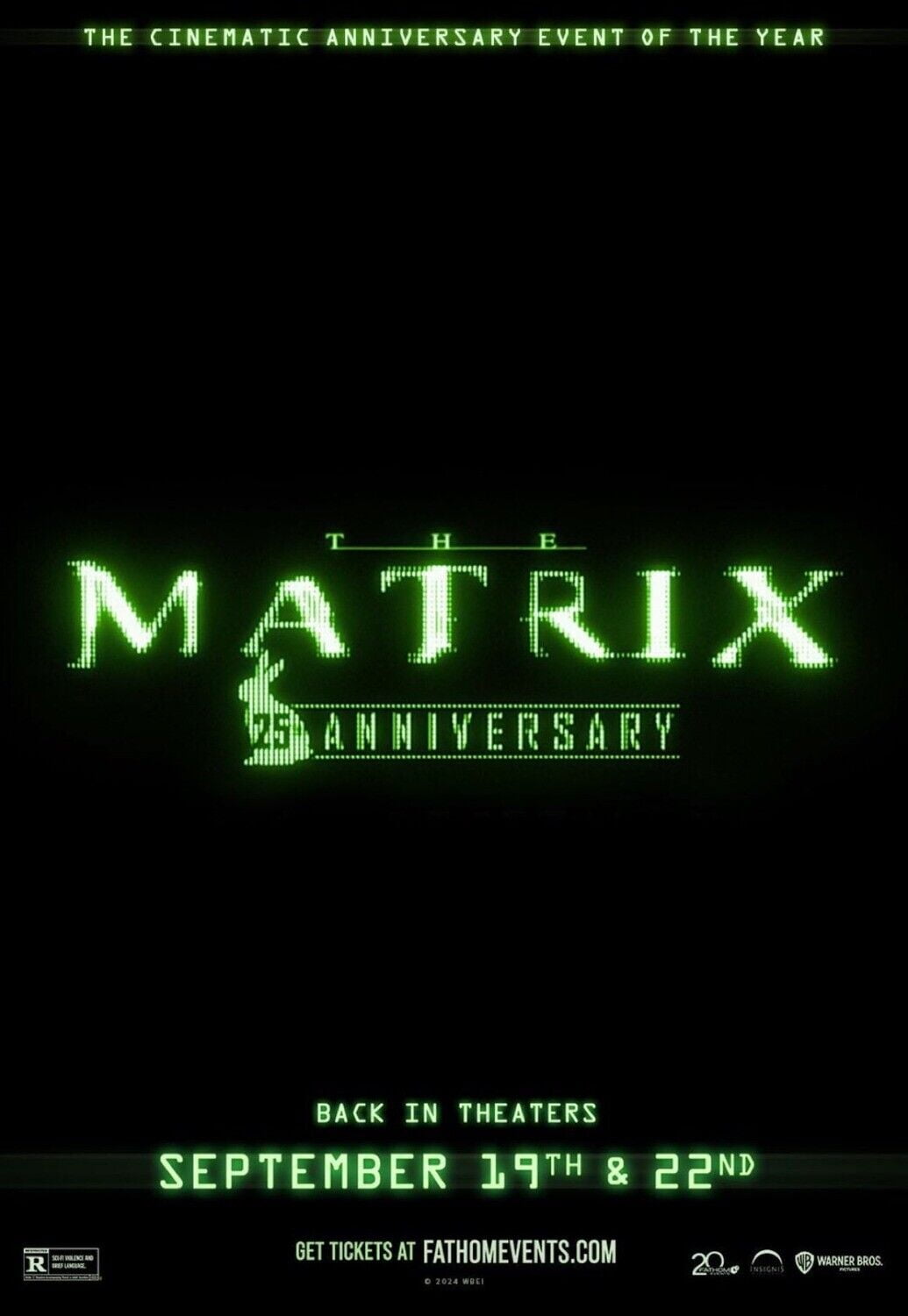 POSTER The Matrix 1999 Movie 25th anniversary Poster Keanu Reeves-8x12 ...
