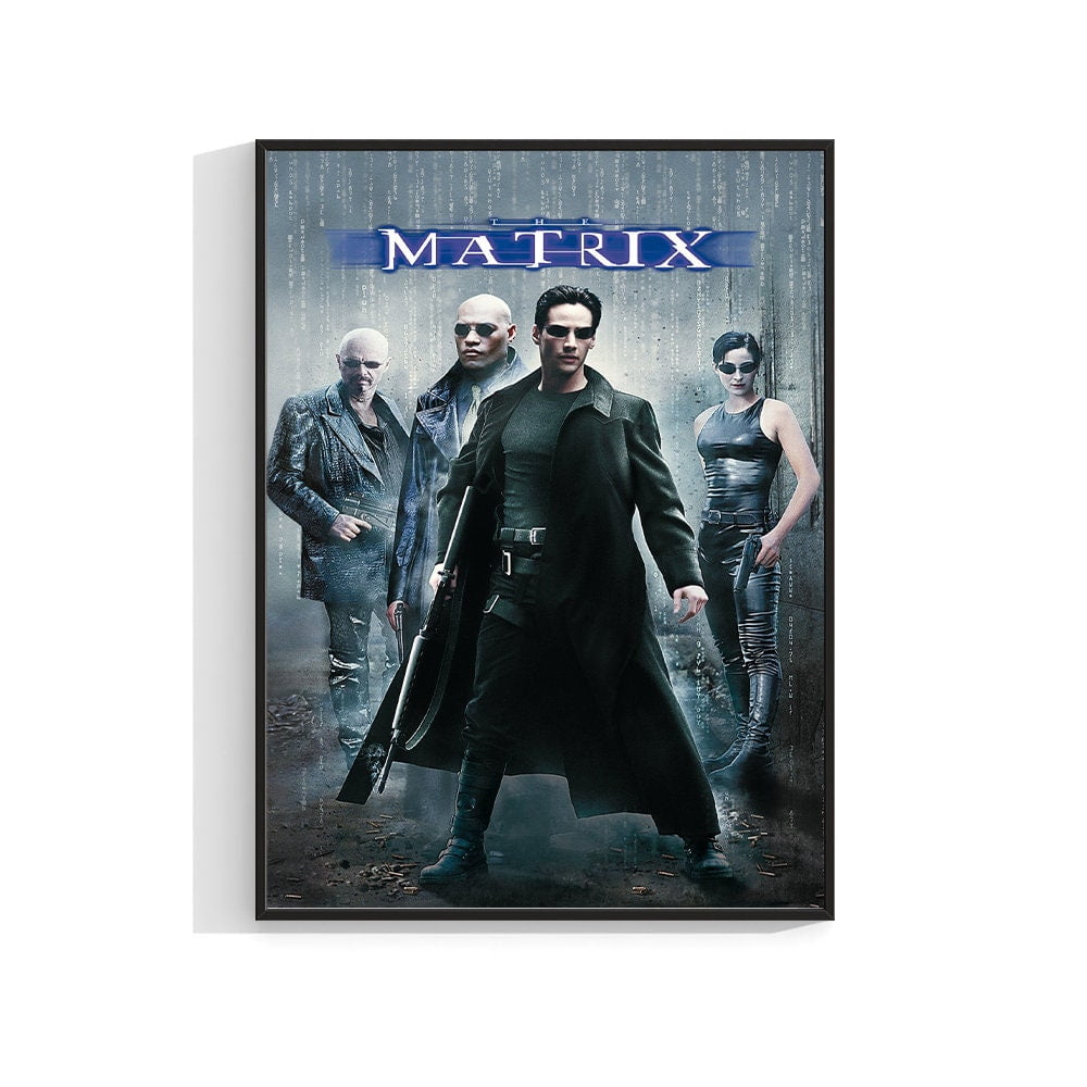 POSTER The Matrix 90S Vintage Movie Poster Print Film - 1802-UNFRAMED ...