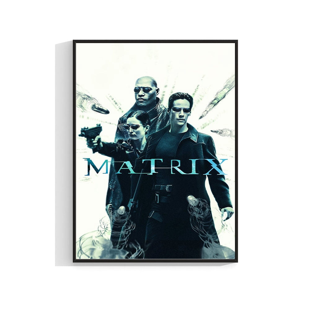 POSTER The Matrix Movie 1999 Poster Vintage 90s Film Print -UNFRAMED ...