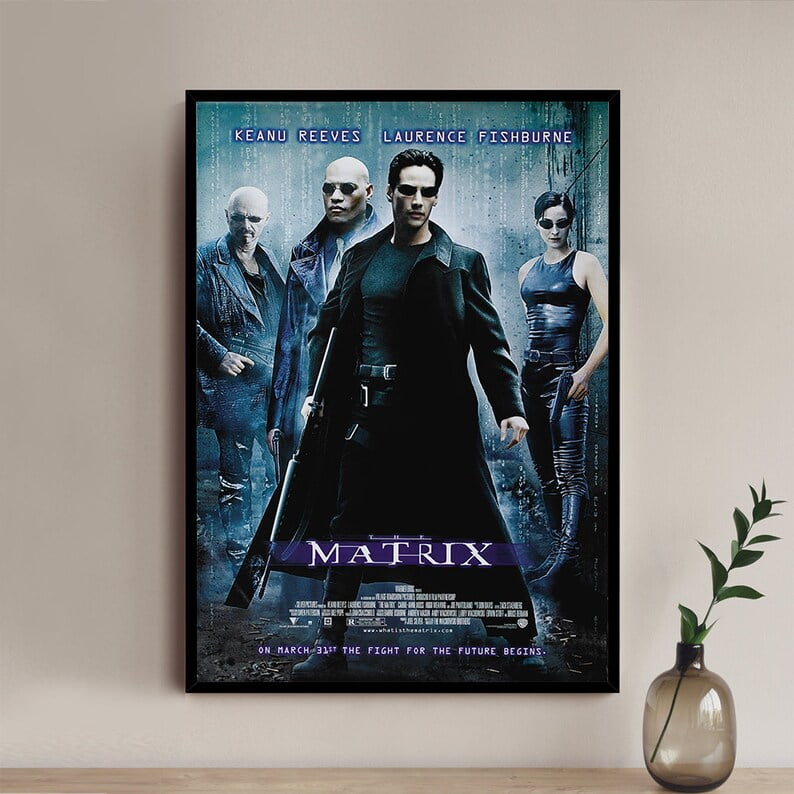 POSTER The Matrix Movie Poster - High quality Poster art print - Room ...