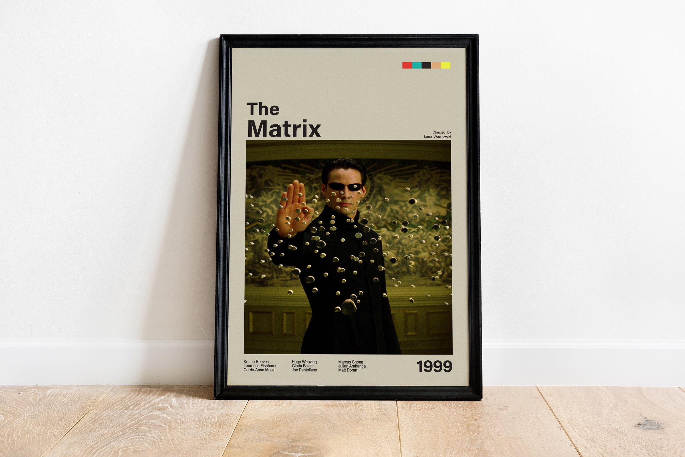 POSTER The Matrix Movie Poster, Modern Movie Poster Print, The Matrix ...
