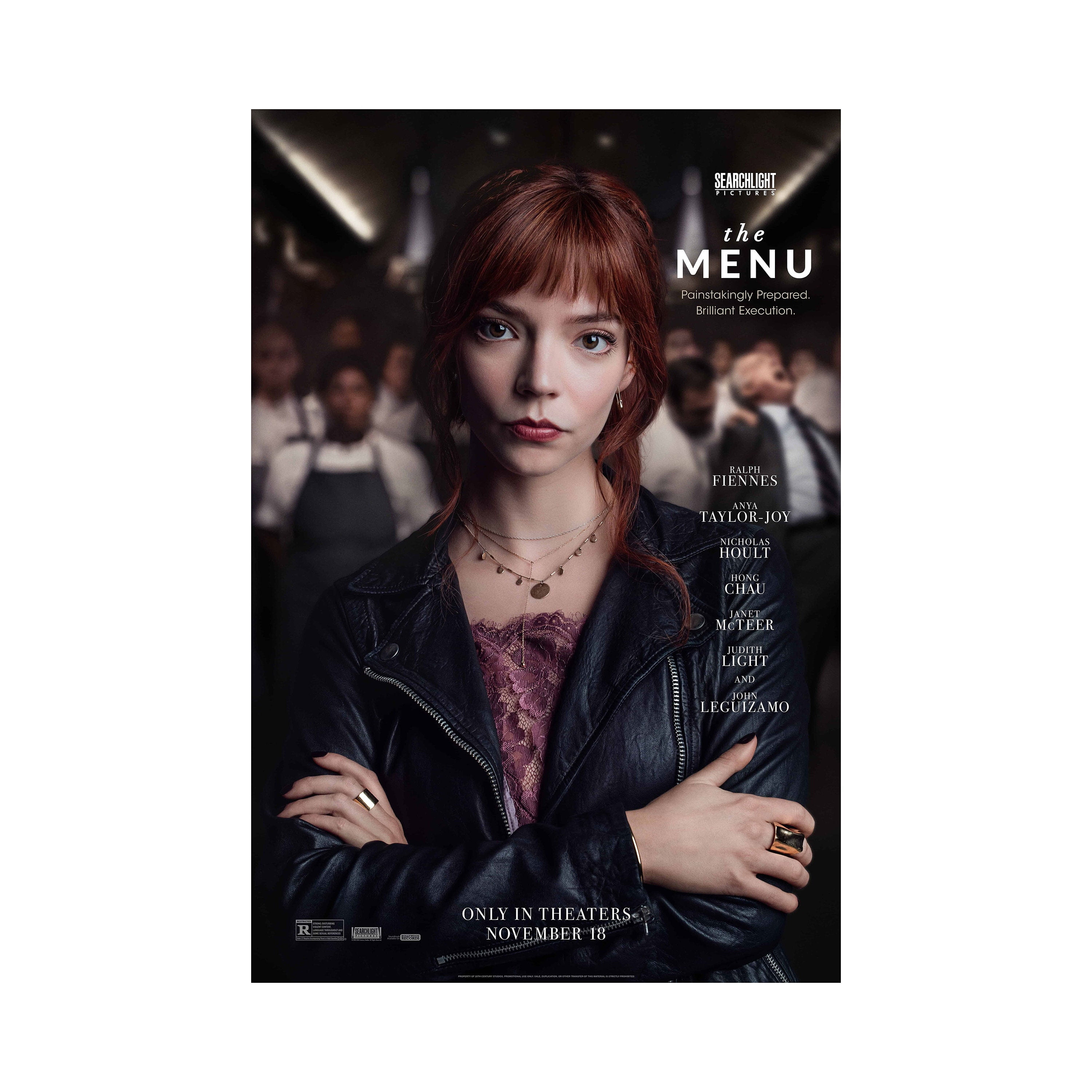 POSTER The Menu Movie Poster Quality Glossy Print Photo Wall Art Ralph Fiennes Anya Taylor-Joy ...