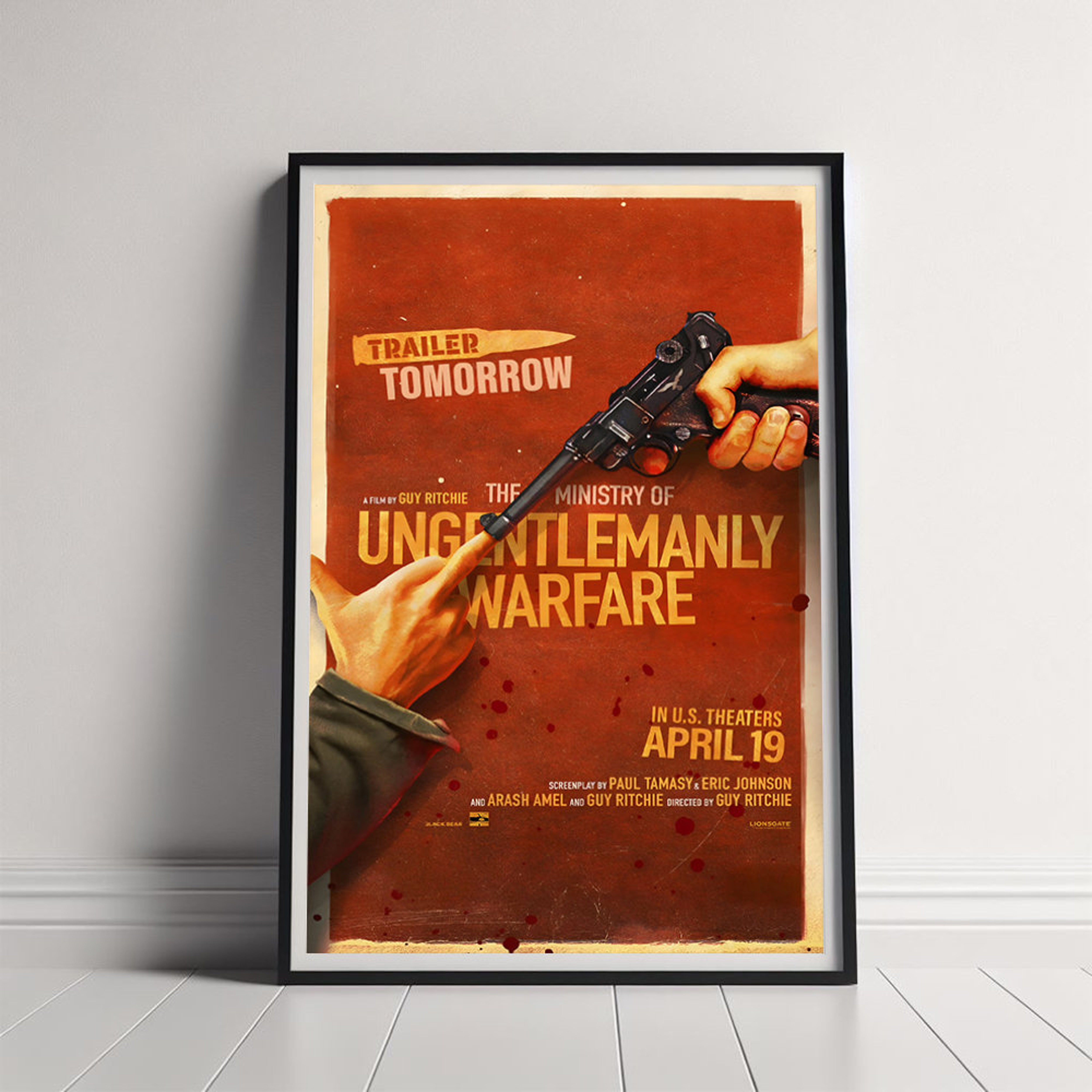 Poster The Ministry Of Ungentlemanly Warfare Movie Poster Poster