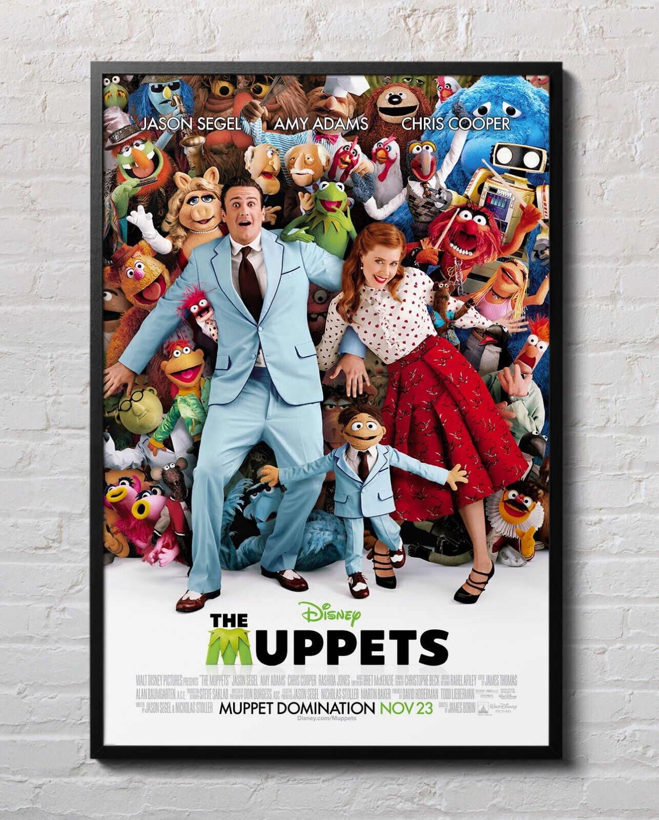 POSTER The Muppets 2011 Movie Poster-24x36-UNFRAMED - Walmart.com
