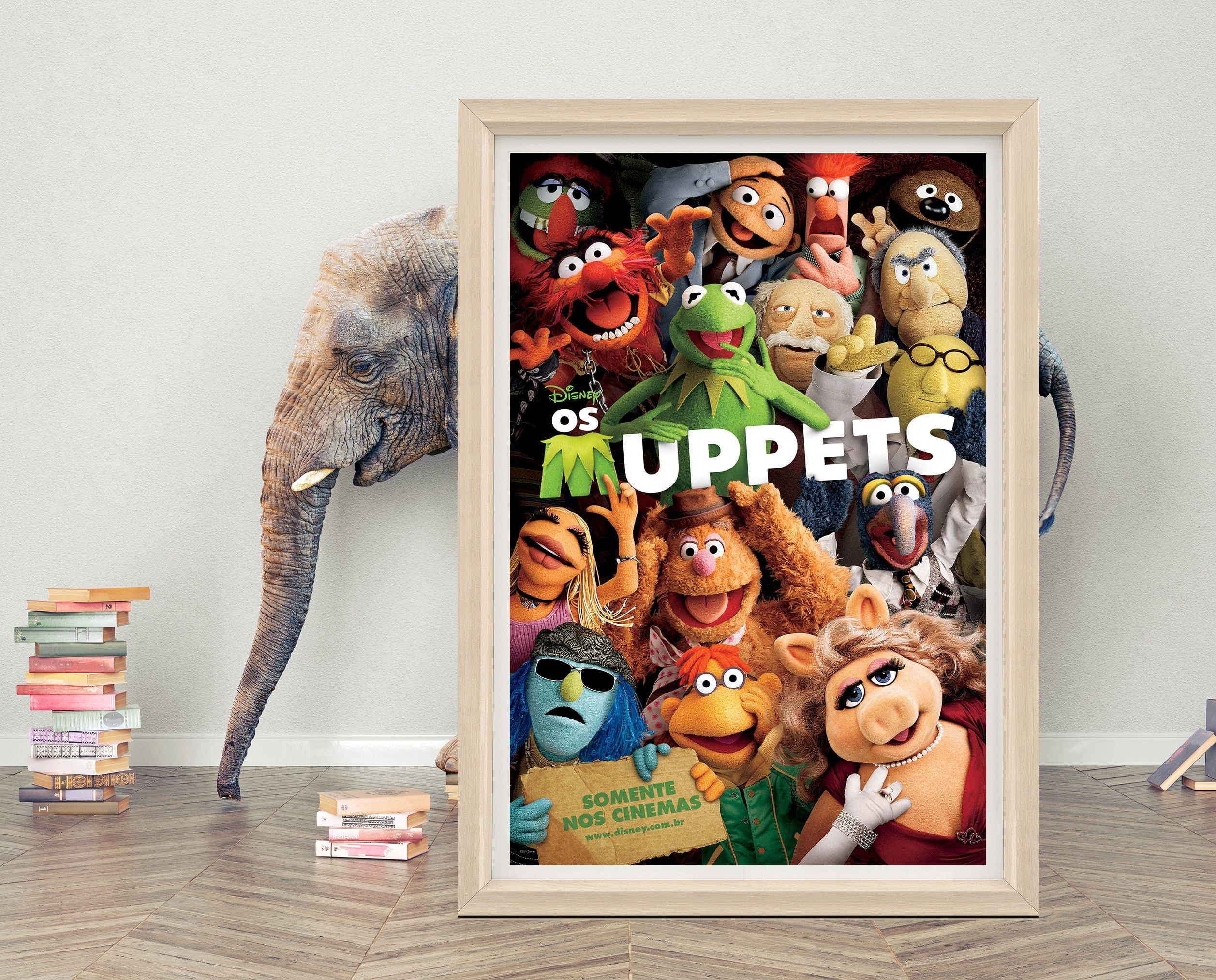 POSTER The Muppets Movie Poster Wall Art | 2023 Movie Poster | High ...
