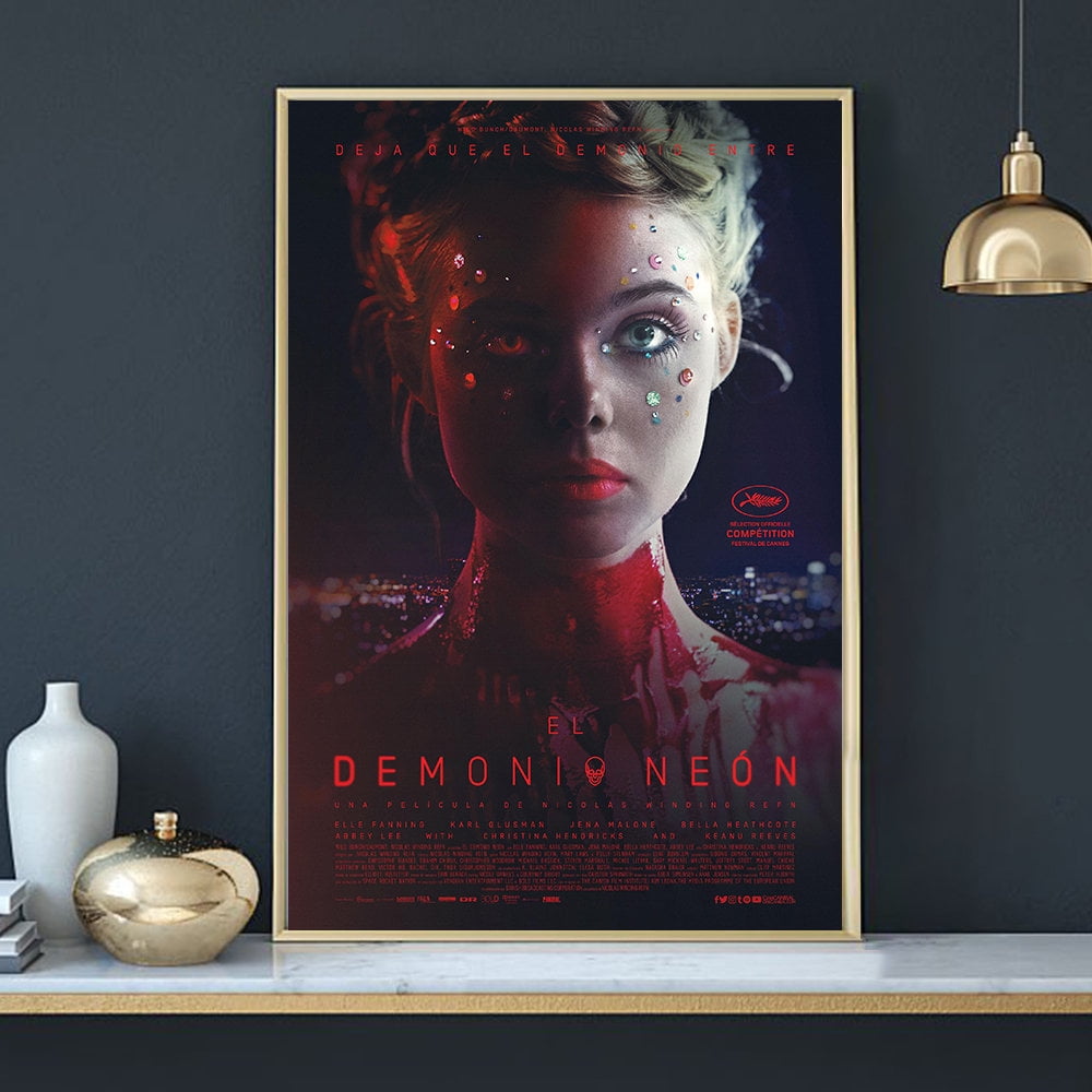 POSTER The Neon Demon Poster, Movie Poster, The Neon Demon Print, Film ...