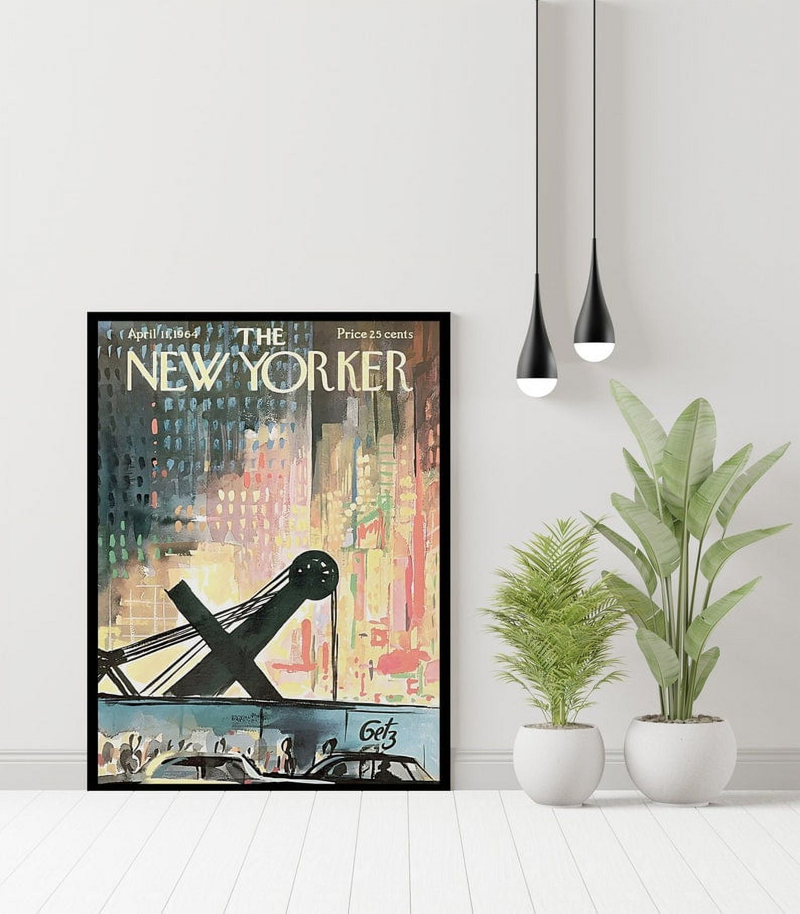 POSTER The New Yorker Magazine Cover œArt by Arthur Getz | April 11 ...
