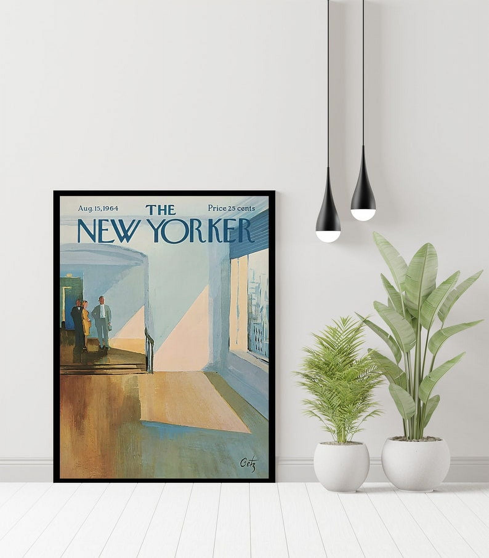 POSTER The New Yorker Magazine Cover œArt by Arthur Getz | August 15 ...