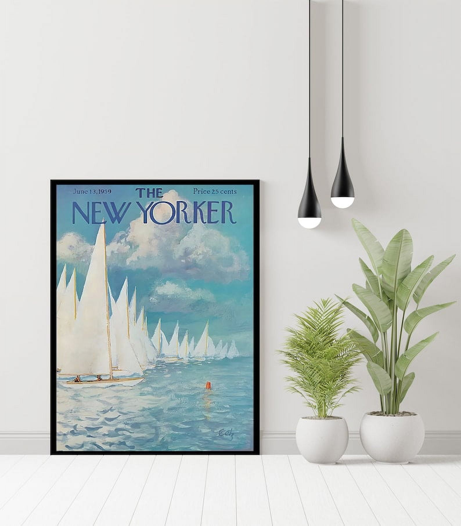 POSTER The New Yorker Magazine Cover œArt by Arthur Getz | June 13 1959 ...