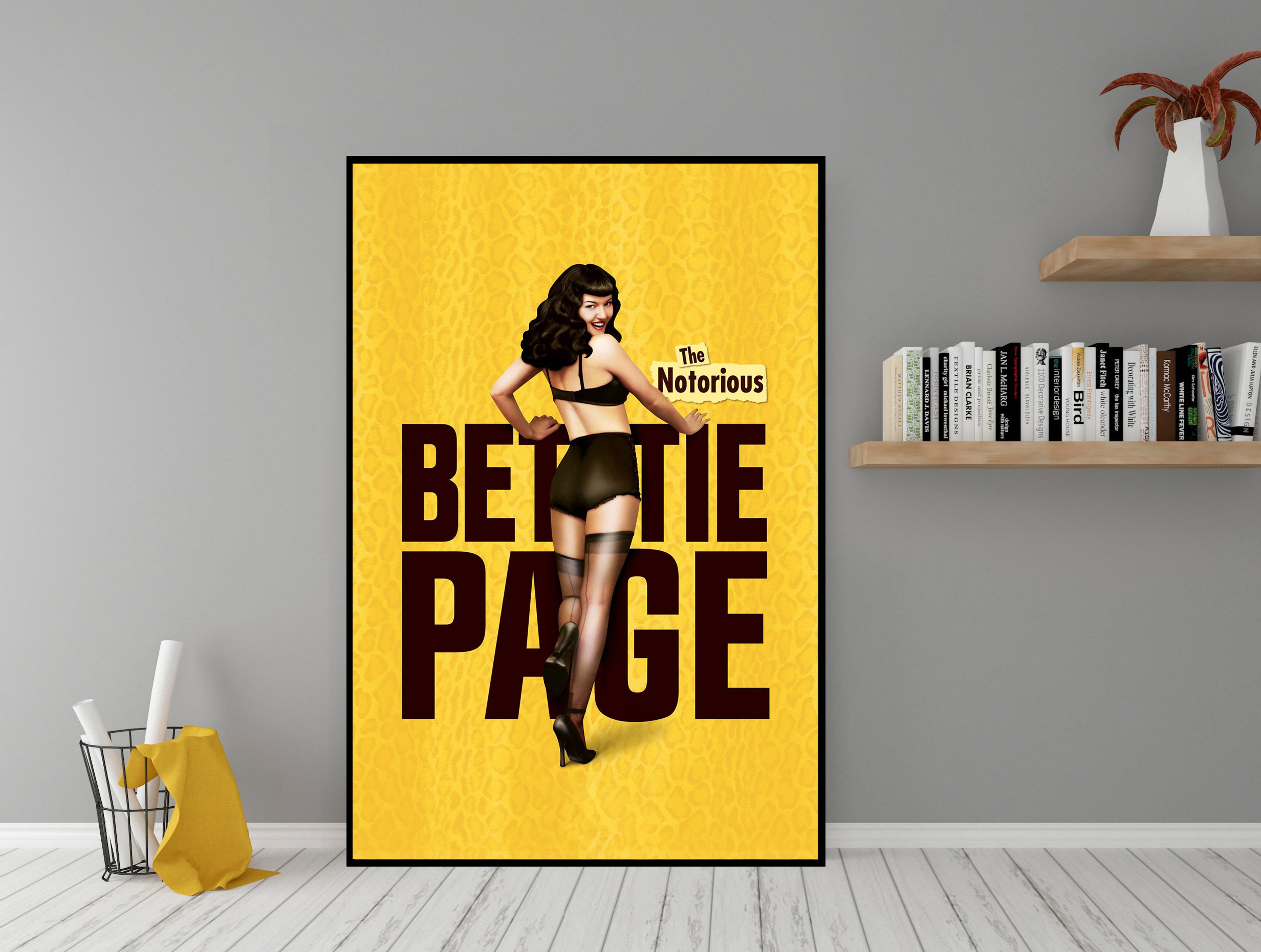 POSTER The Notorious Bettie Page Poster - High Quality Wall Art - The Notorious Bettie Page ...