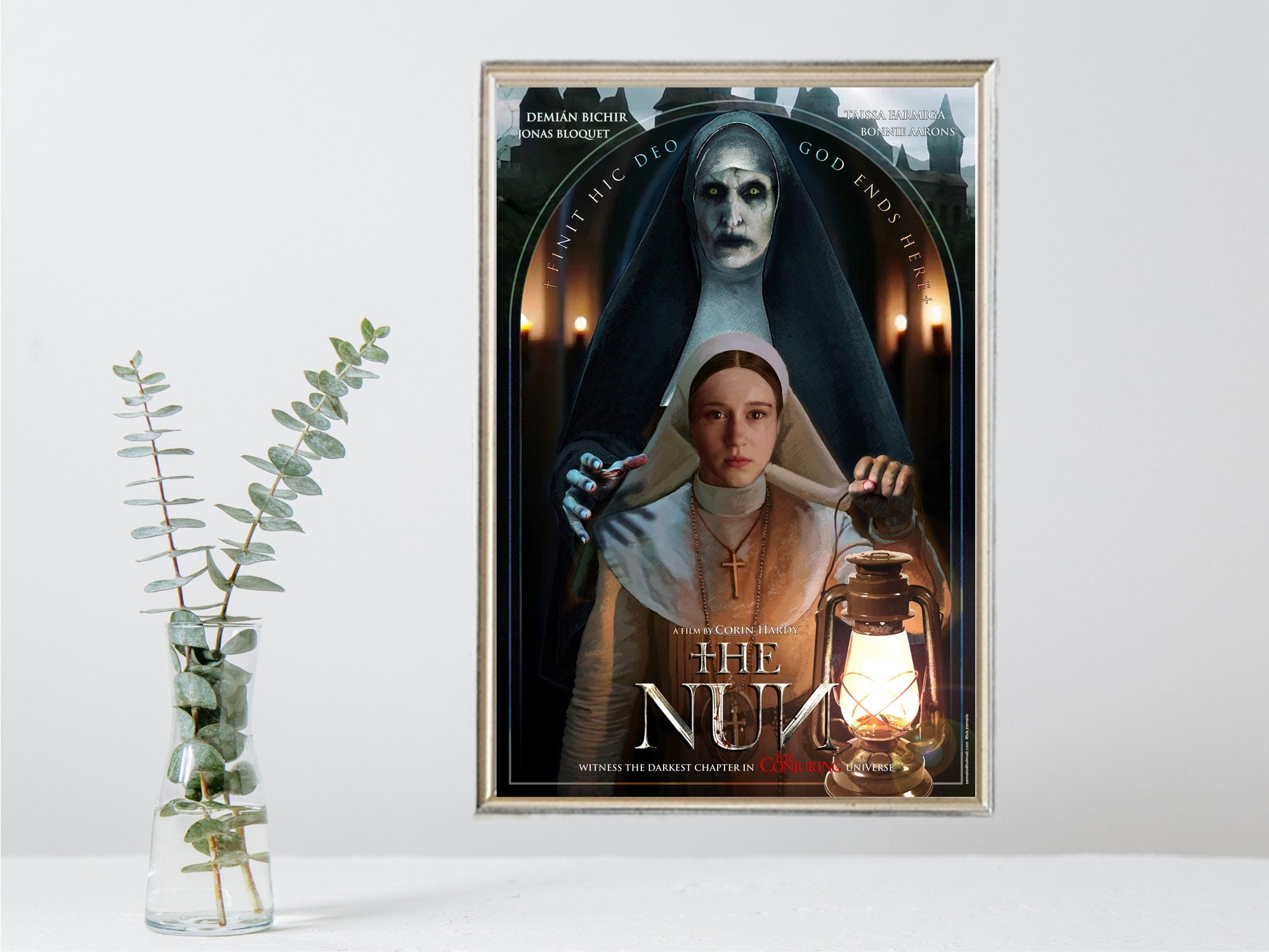 POSTER The Nun Movie Poster- Vintage Movie Poster - Limited Edition ...