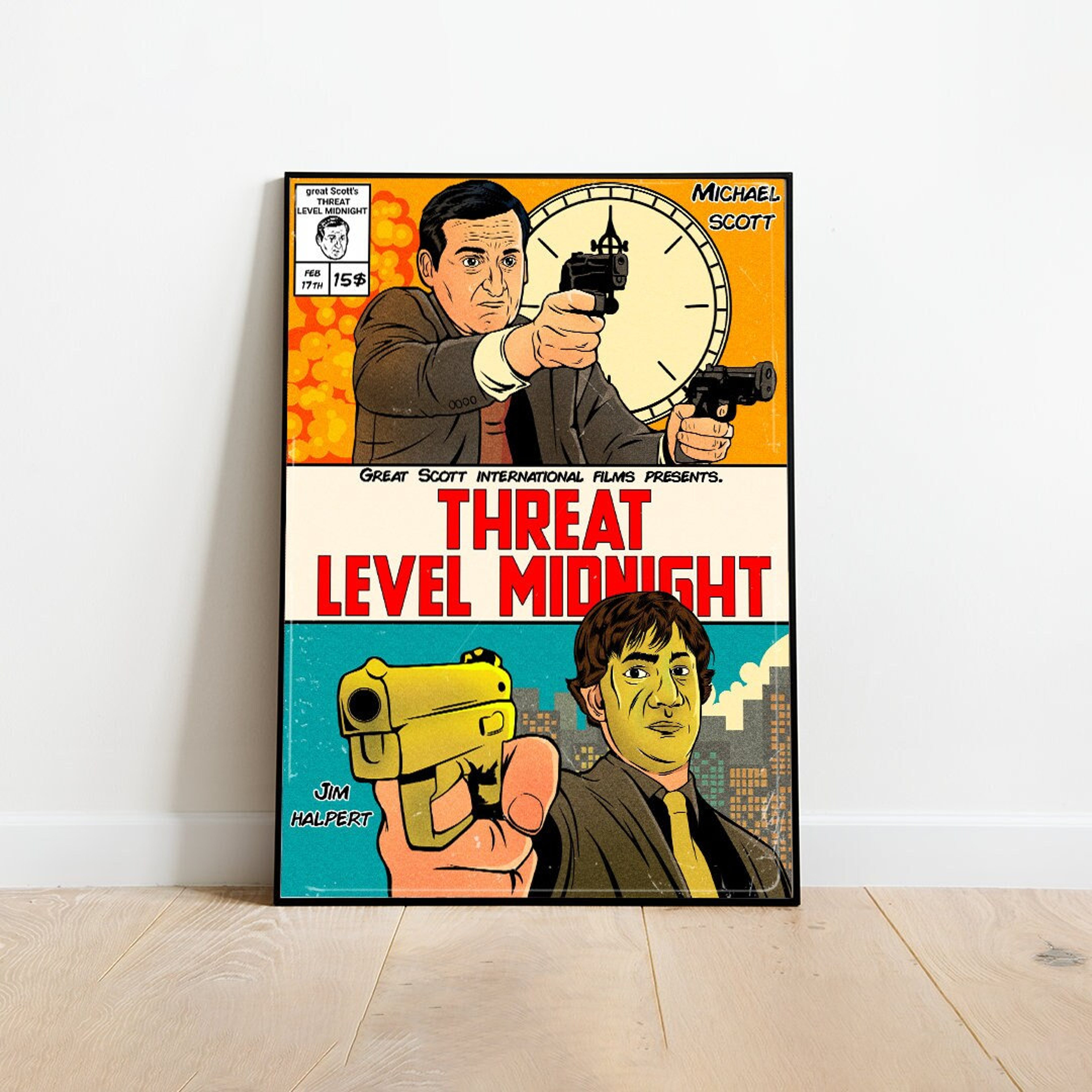 POSTER The Office Poster, Threat Level Midnight Poster, A3, A4, A5 ...