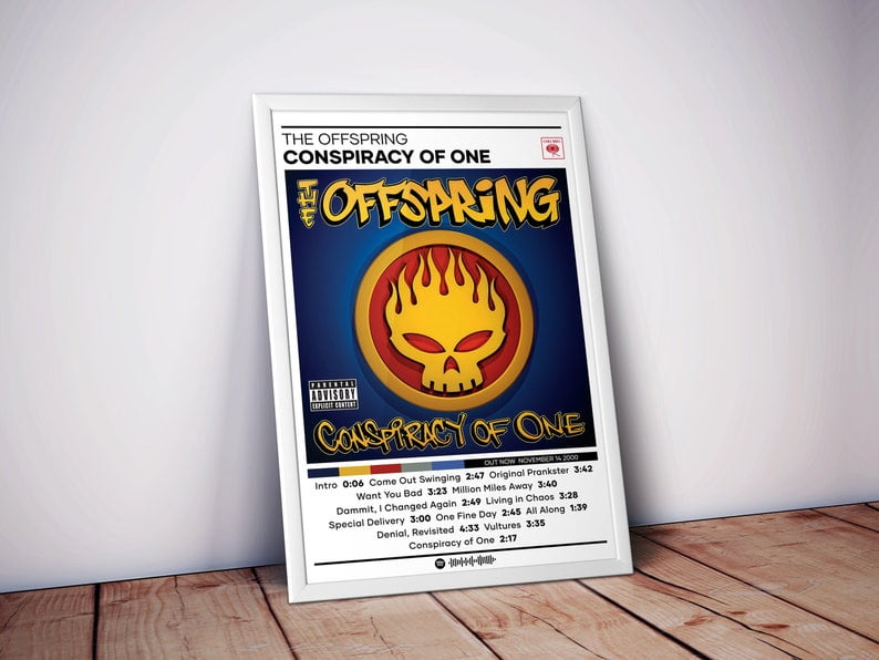 POSTER The Offspring Poster | Conspiracy of One Poster | | Album Poster ...