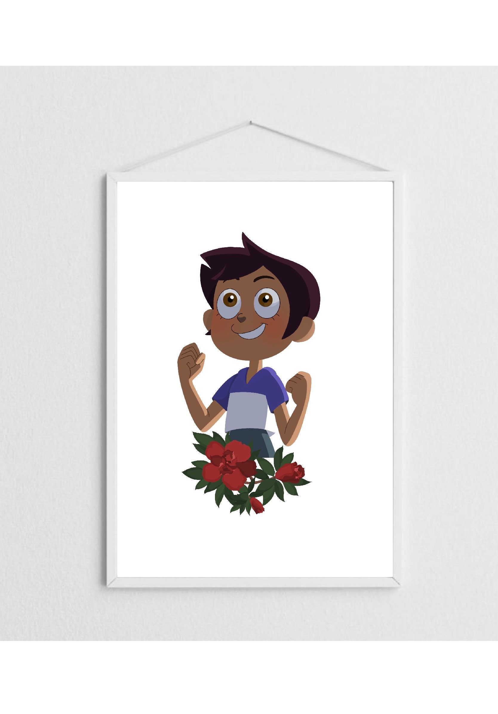 POSTER The Owl House Print, Eda, Luz and Amity Poster, Animation Wall ...