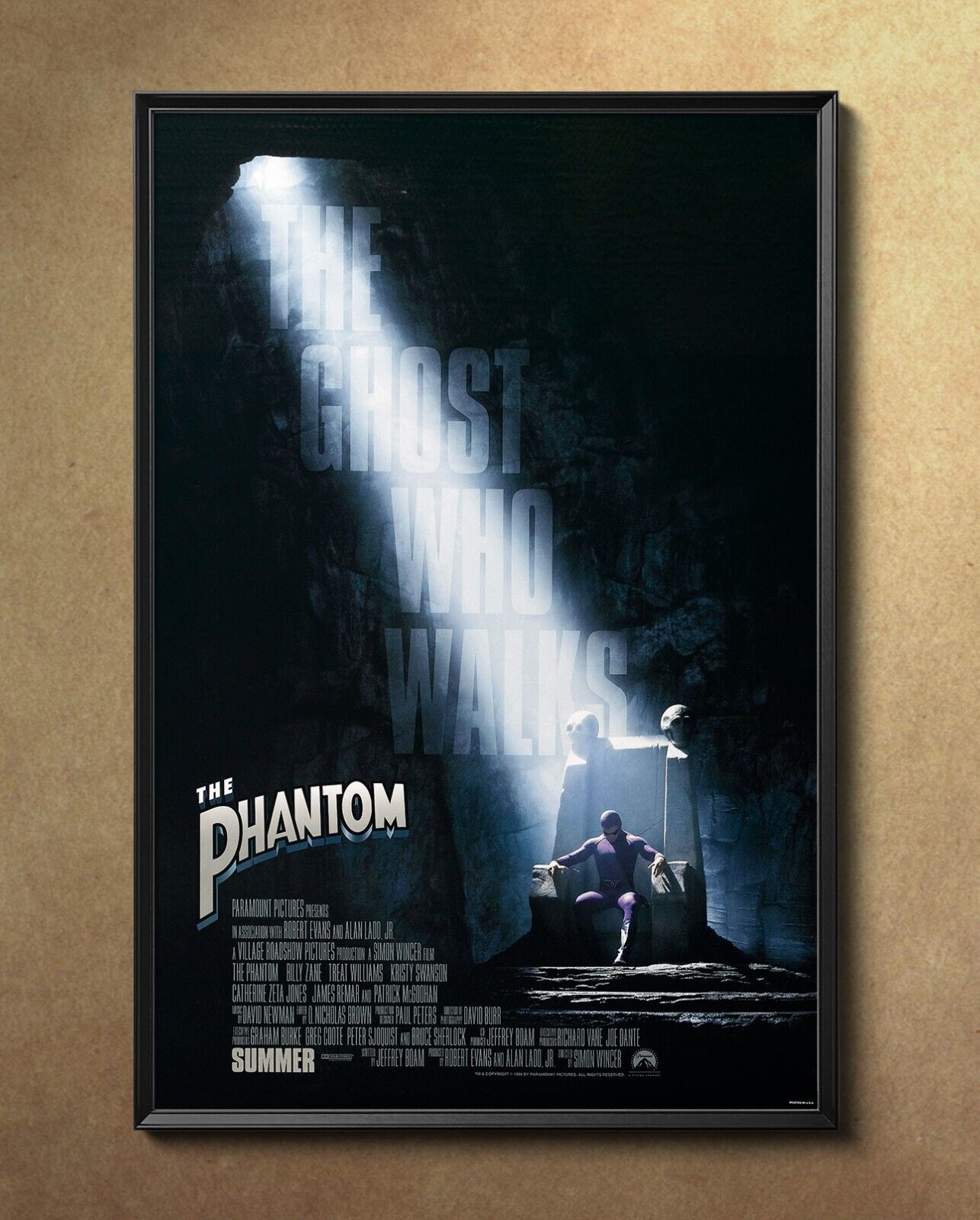 POSTER The Phantom 1996 Movie Poster-8x12-UNFRAMED - Walmart.com