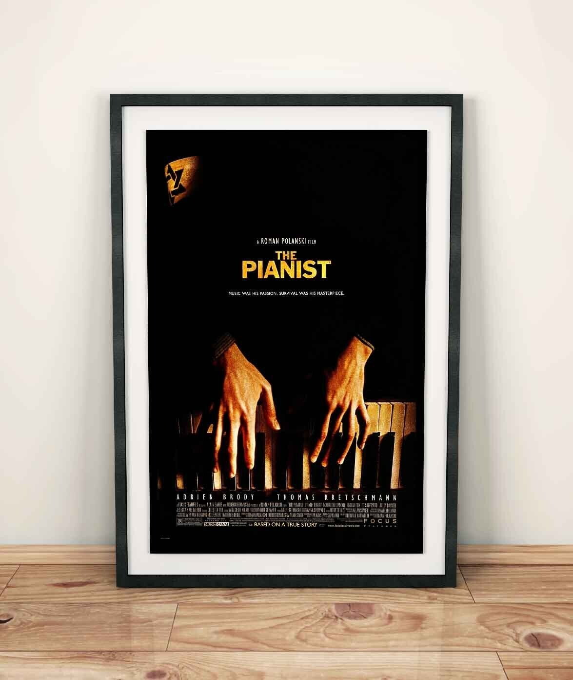 POSTER The Pianist 2002 Movie Poster-12x18-UNFRAMED - Walmart.com