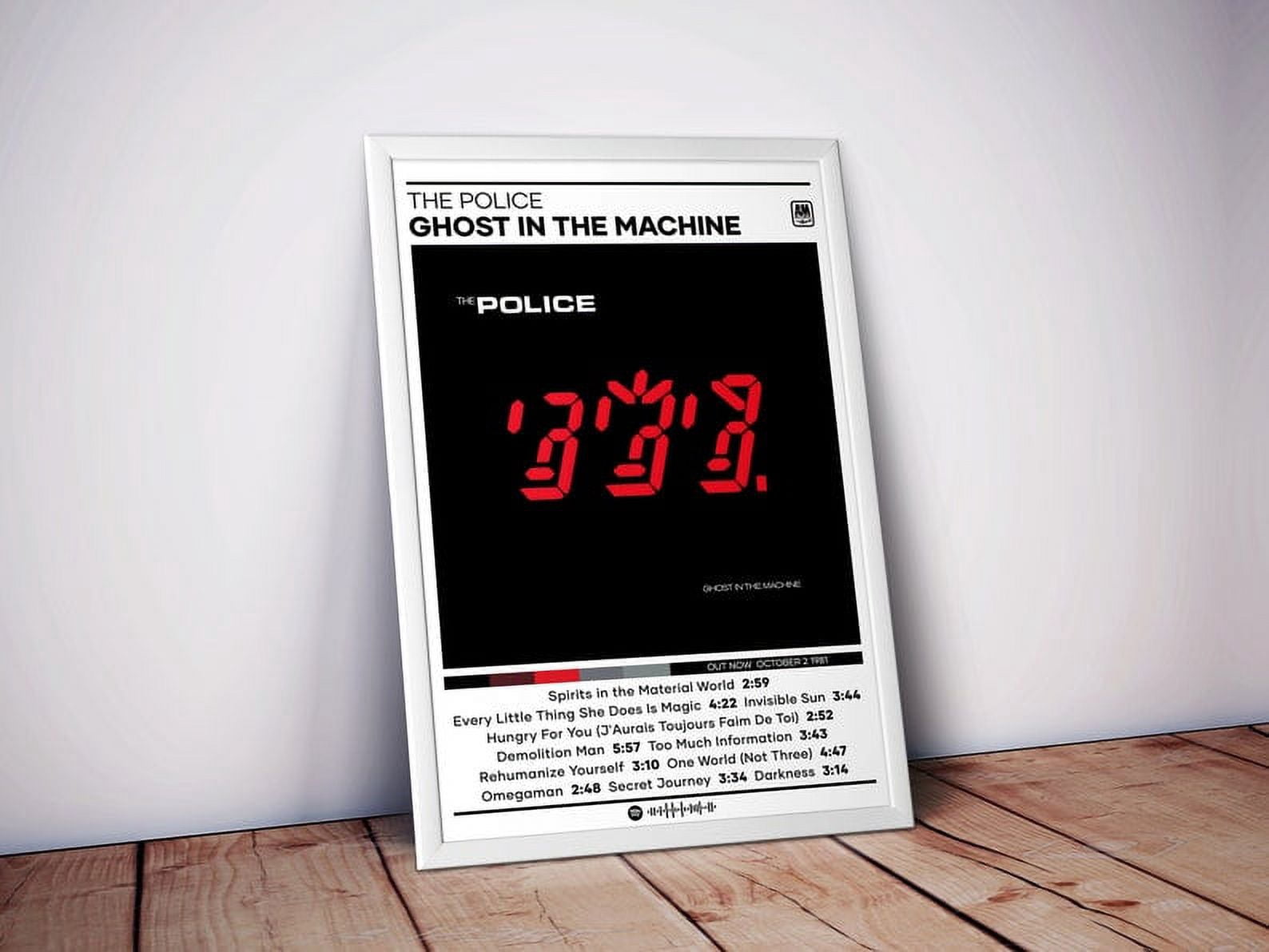 POSTER The Police Poster | Ghost in the Machine Poster | | Album Poster ...