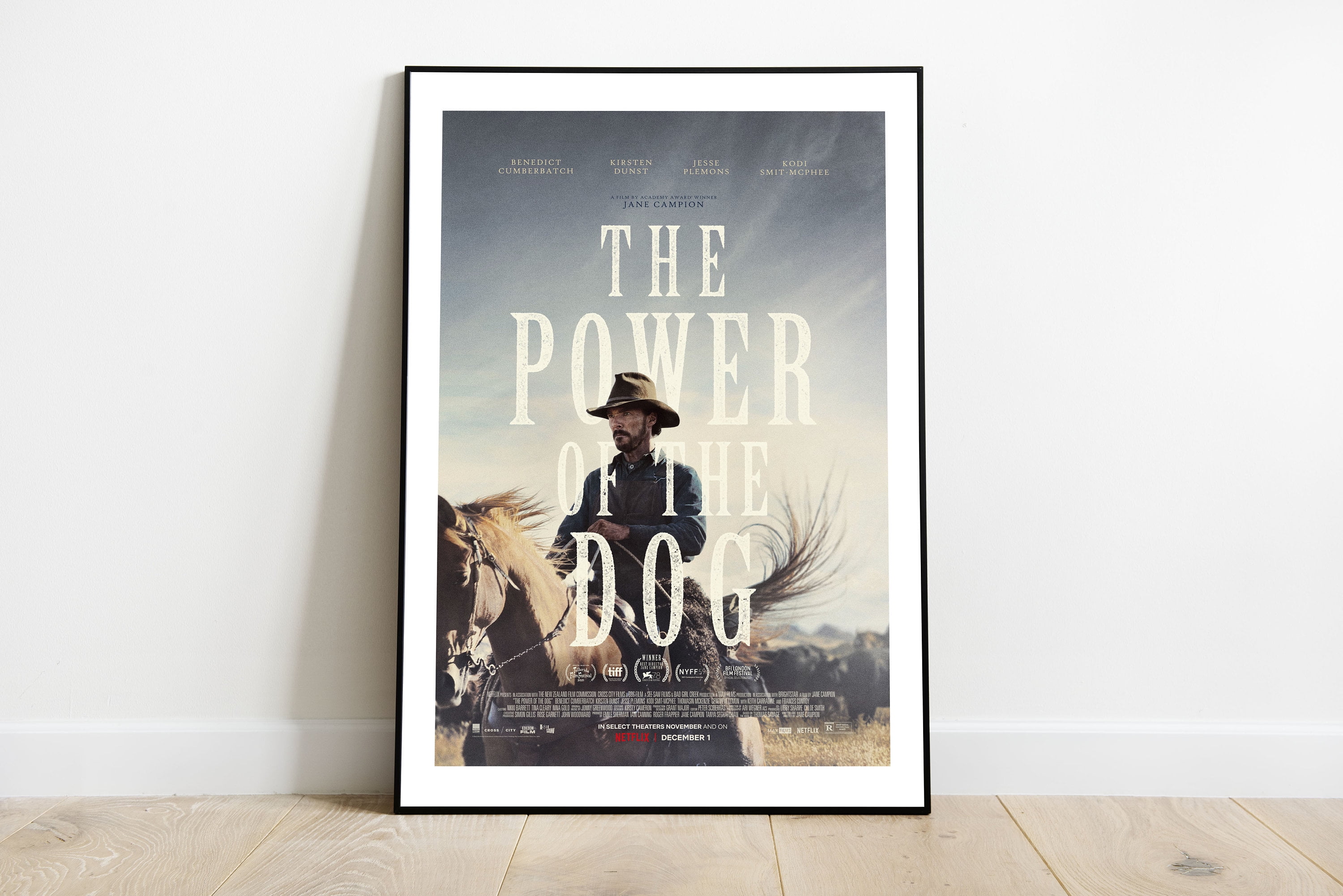 POSTER The Power of the Dog Poster, Benedict Cumberbatch Movie Poster ...
