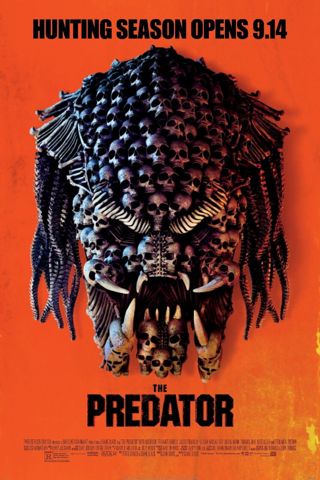 POSTER The Predator movie poster (g) - - Predator poster-24x36-UNFRAMED - Walmart.com