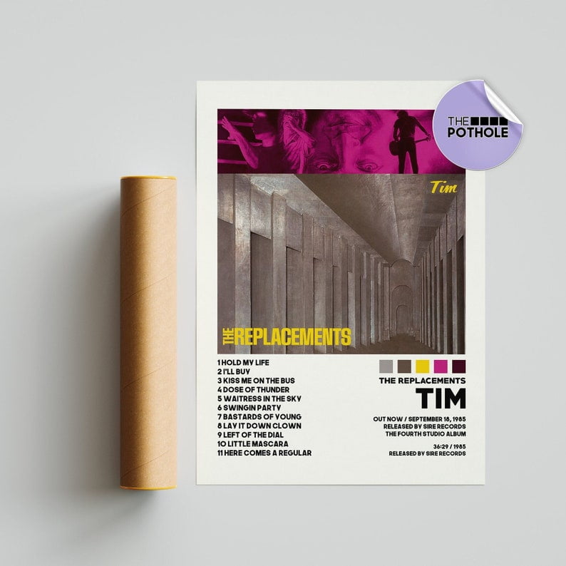 POSTER The Replacements Posters, Tim Poster, The Replacements, Tim ...