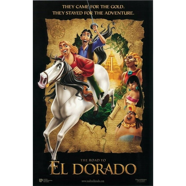 POSTER The Road To El Dorado movie poster-12x18-UNFRAMED - Walmart.com