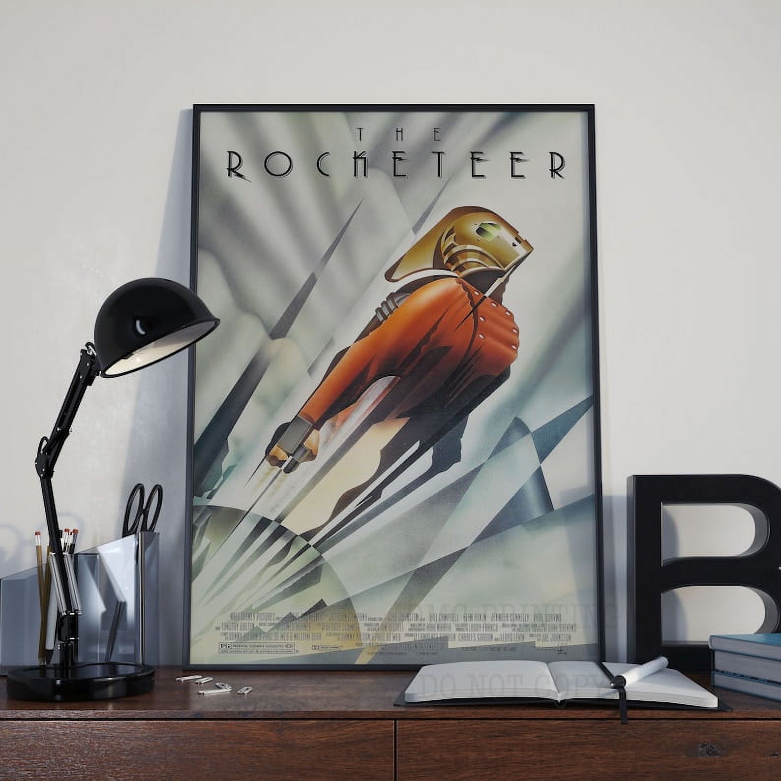 POSTER The Rocketeer Classic 90's Movie Poster Action Hero Film Print ...