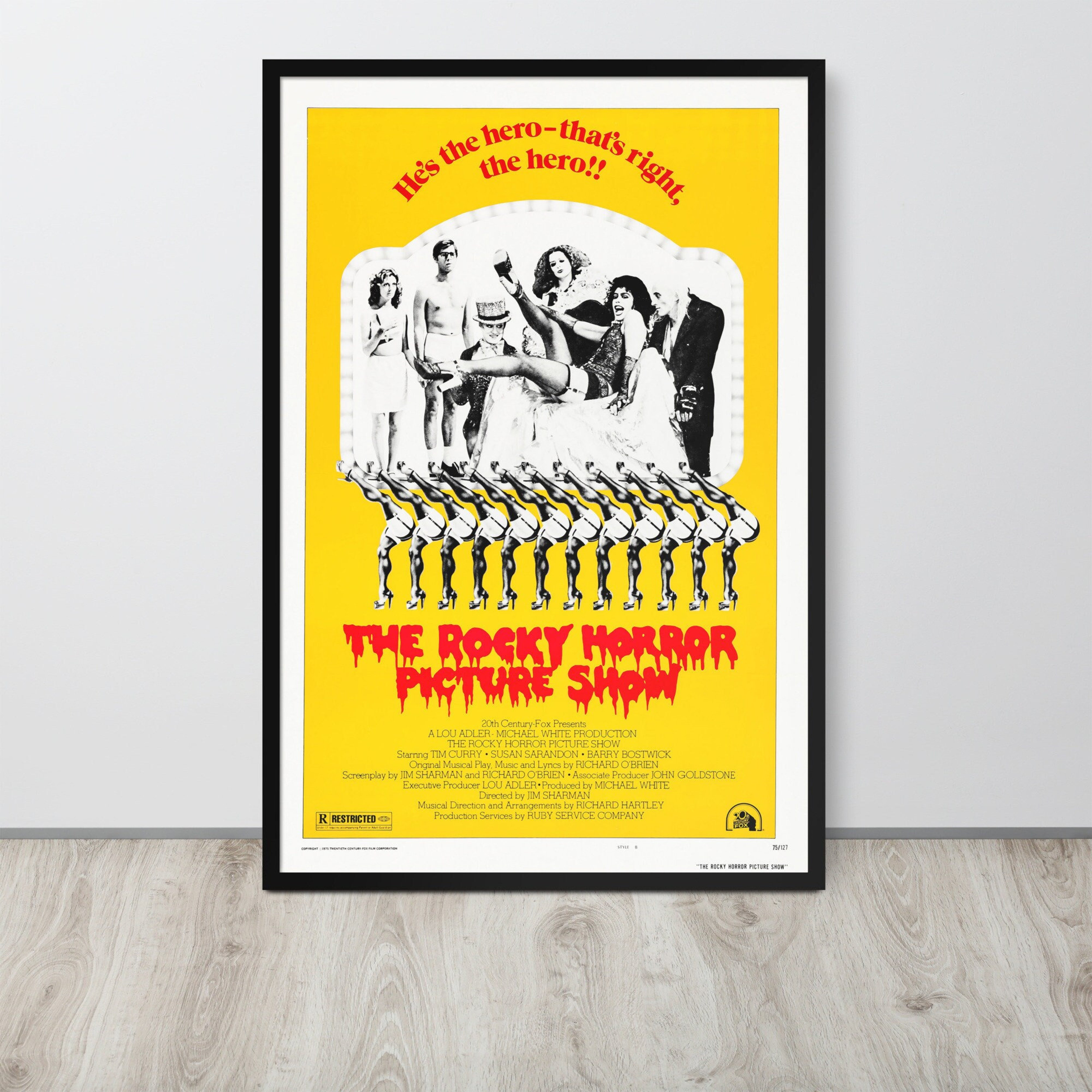 POSTER The Rocky Horror Picture Show (1975) Vintage Movie Poster-UNFRAMED - Walmart.com