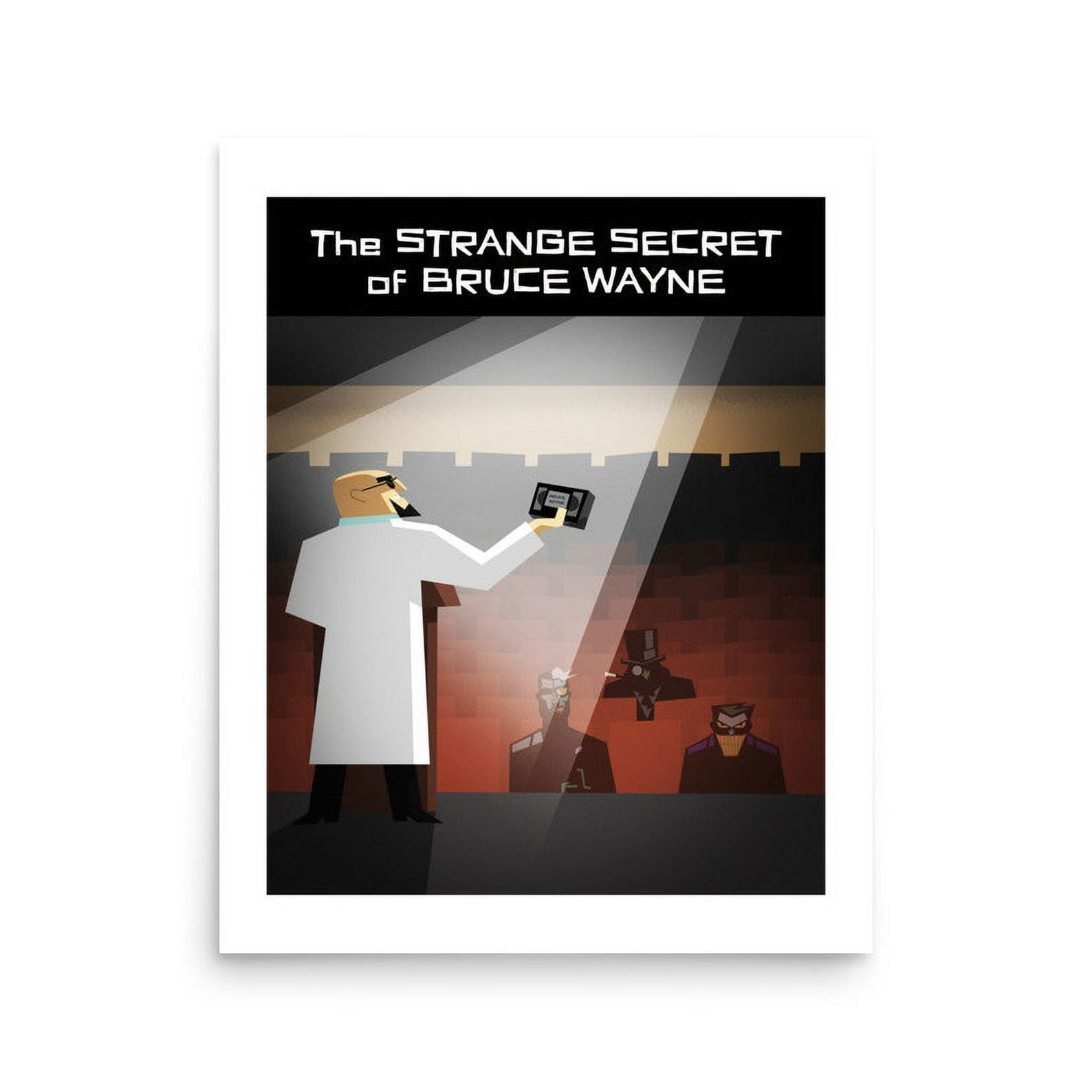 POSTER The STRANGE SECRET of Bruce Wayne | Batman the Animated Series ...