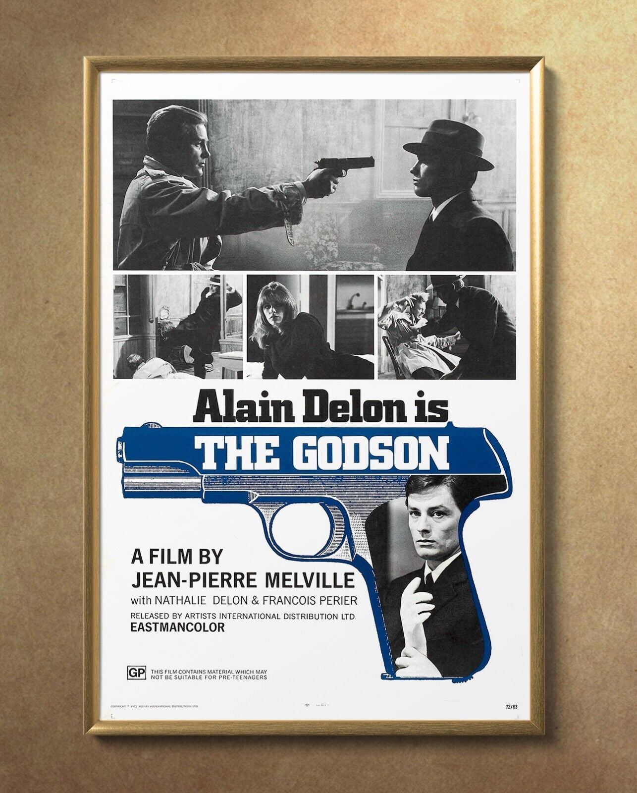 POSTER The Samurai Alain Delon 1967 Movie Poster-8x12-UNFRAMED ...