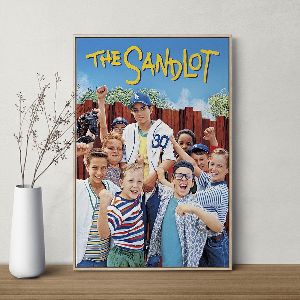 POSTER The Sandlot Retro Movie Poster, Movie Wall Art, Poster Printing ...