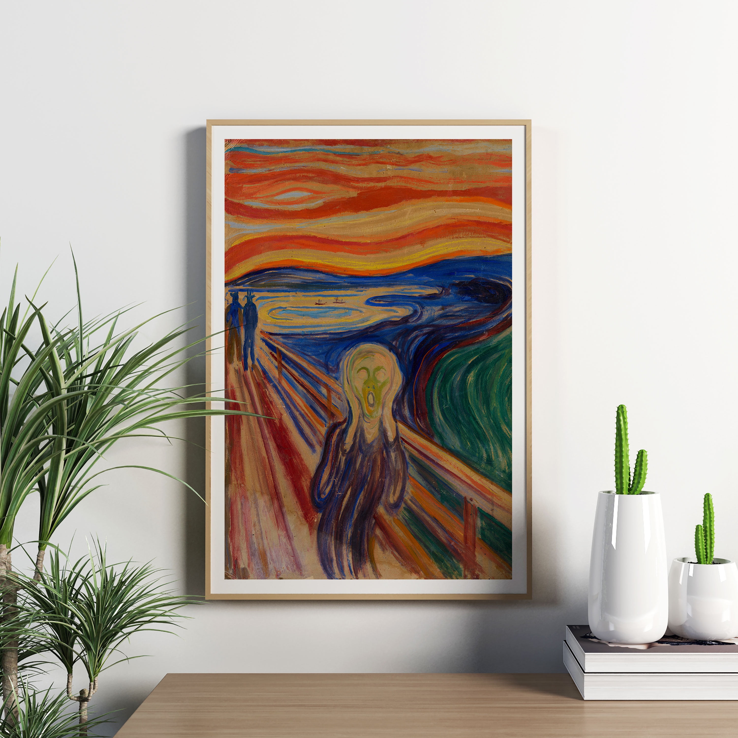 POSTER The Scream Poster and Wall Art Prints by Edvard Munch-UNFRAMED ...
