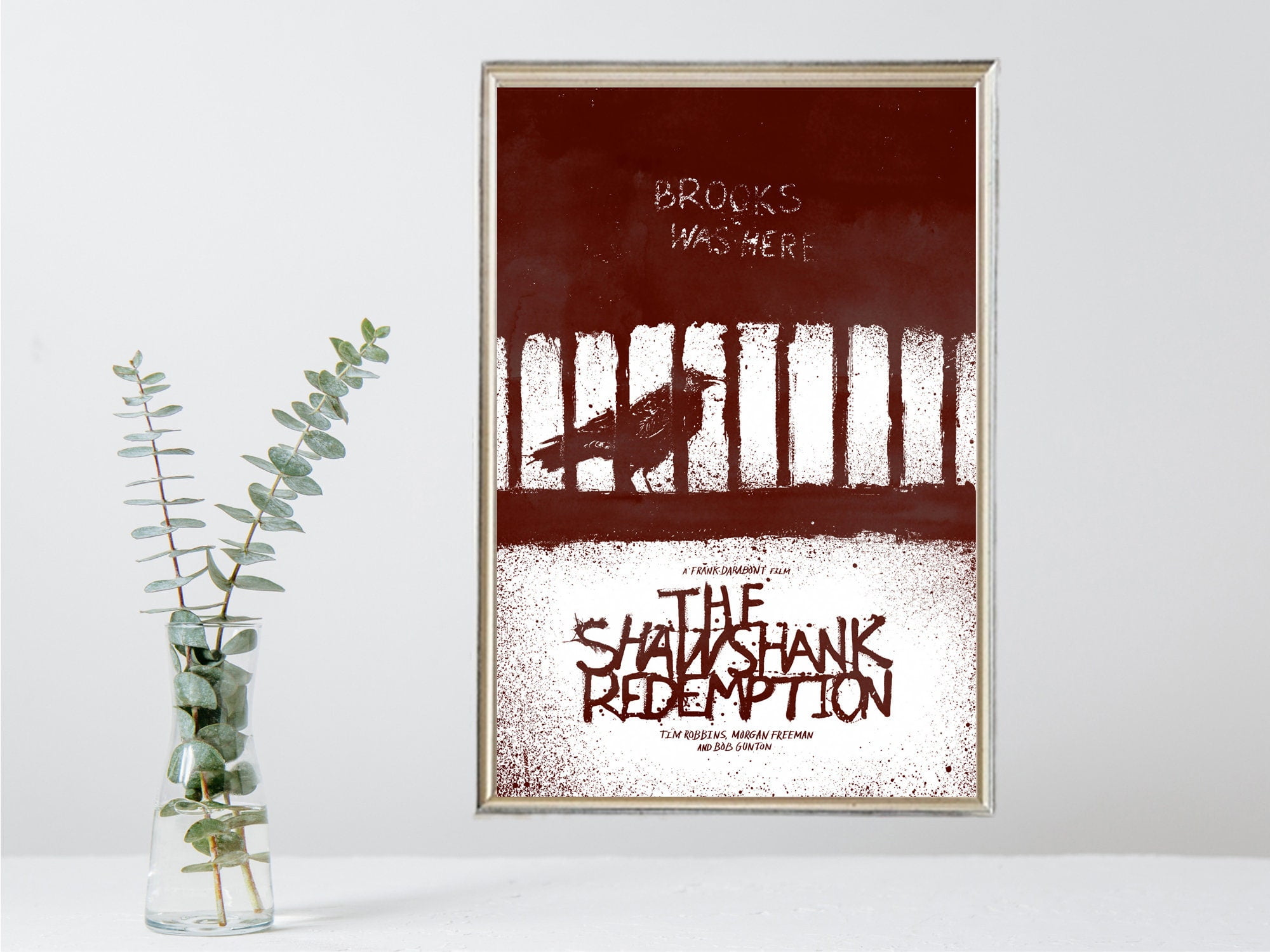 POSTER The Shawshank Redemption Movie Poster- Vintage Movie Poster ...