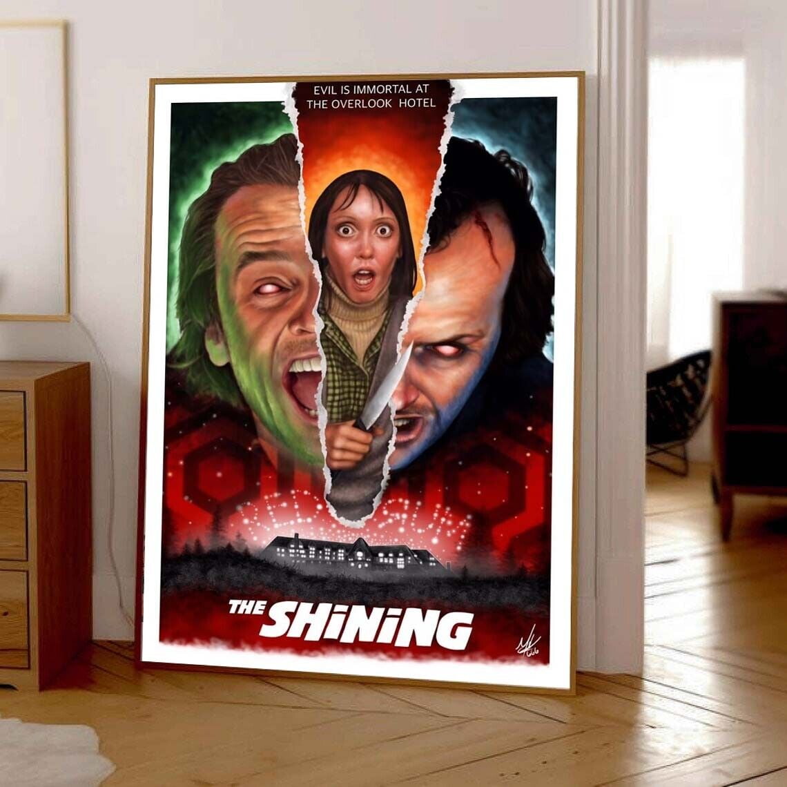 POSTER The Shining (1980) Movie Poster, Fan Art-8x12-UNFRAMED - Walmart.com