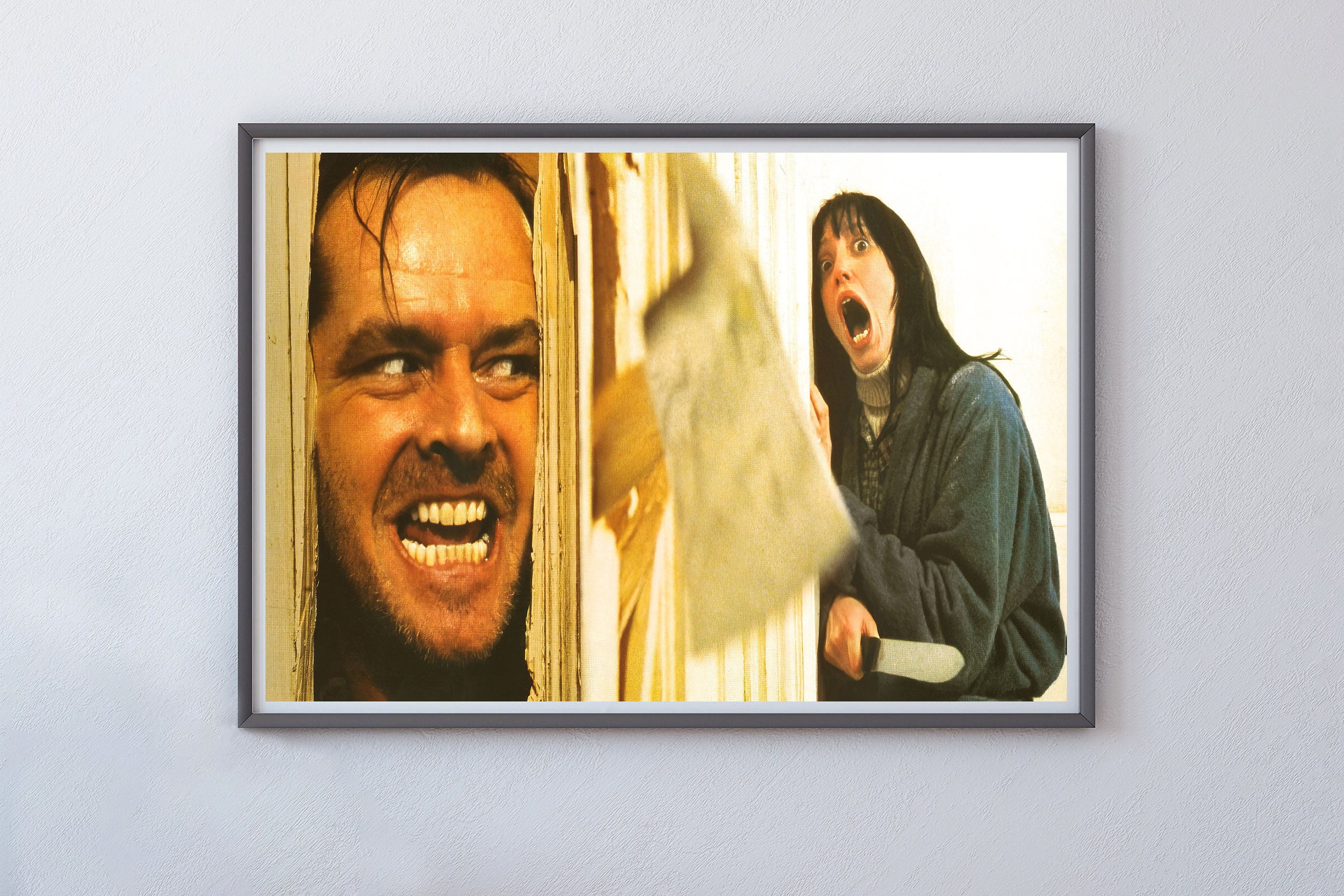 POSTER The Shining Movie Poster, Funny Bathroom Wall Art Decor, Wall ...