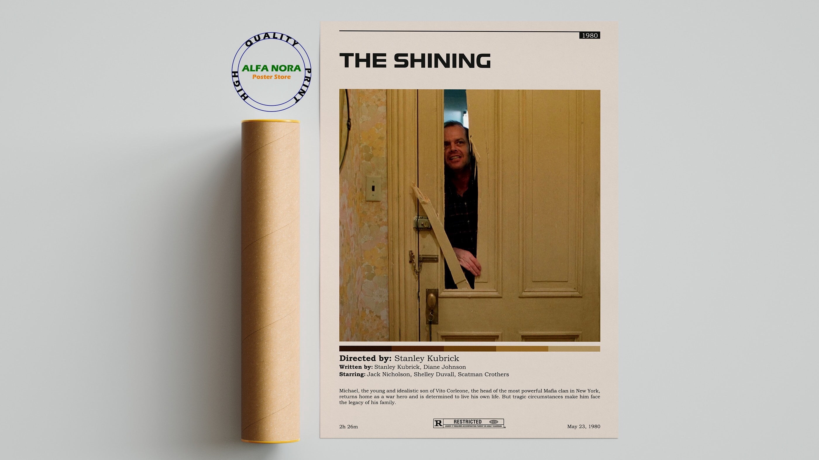 POSTER The Shining / The Shining Poster / Vintage Retro Art Print ...