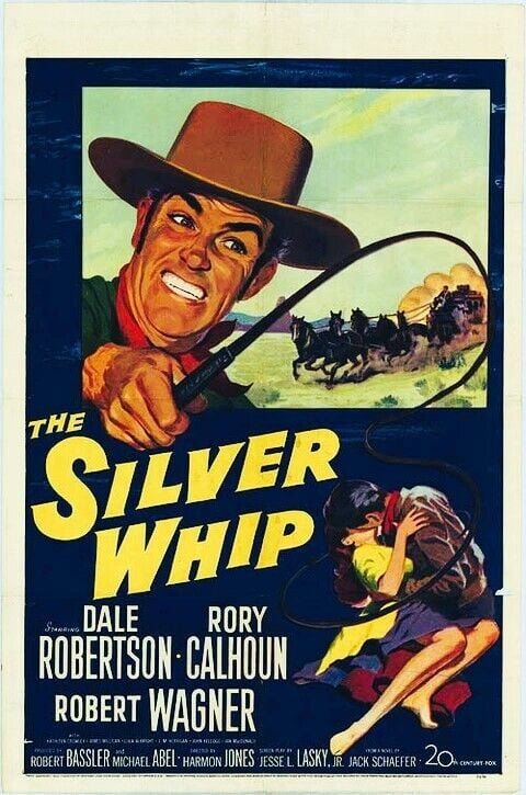 POSTER The Silver Whip Dale Robertson Rory Calhoun Movie Poster-24x36 ...