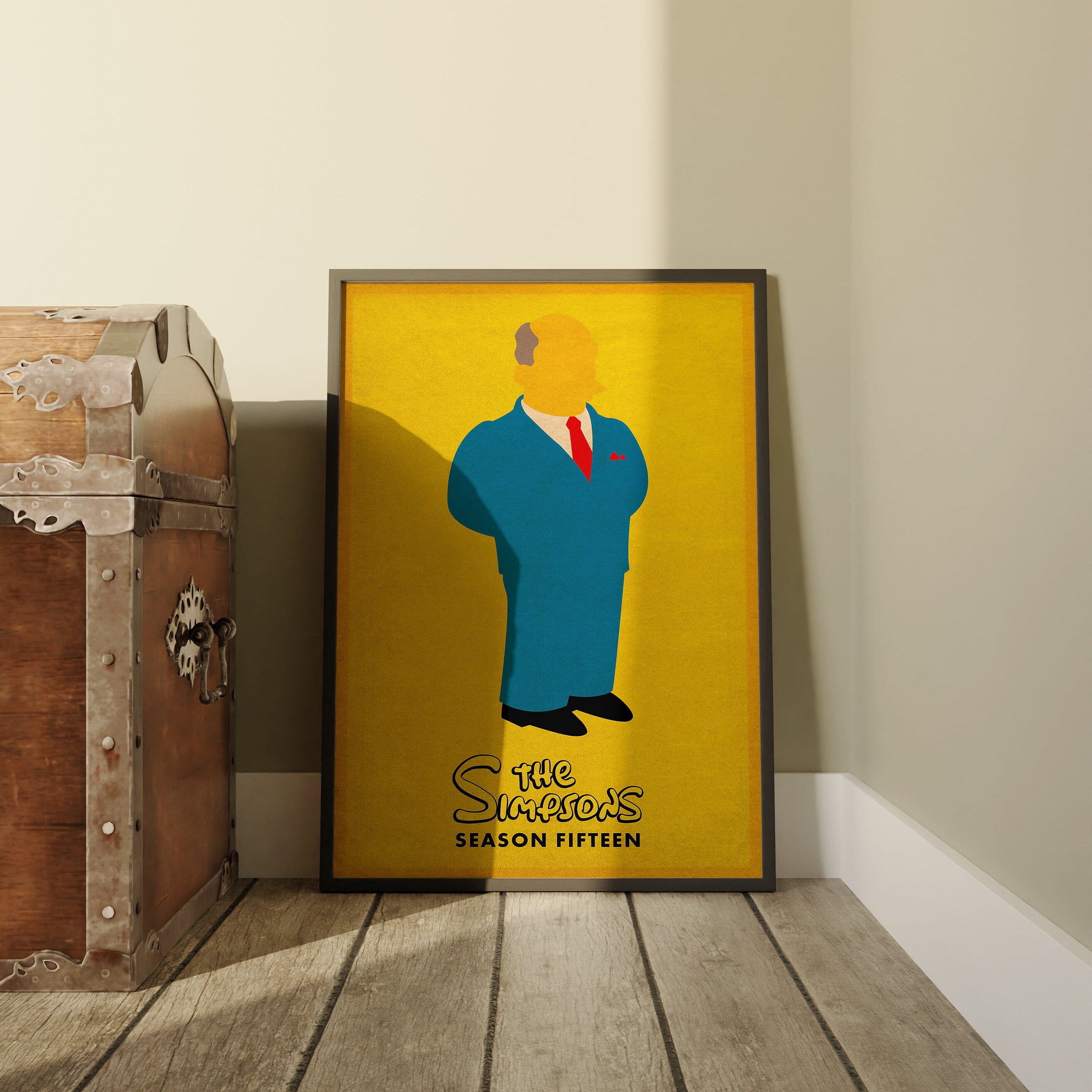 POSTER The Simpsons Family Poster, Classic Cartoon Print on Kraft Paper ...