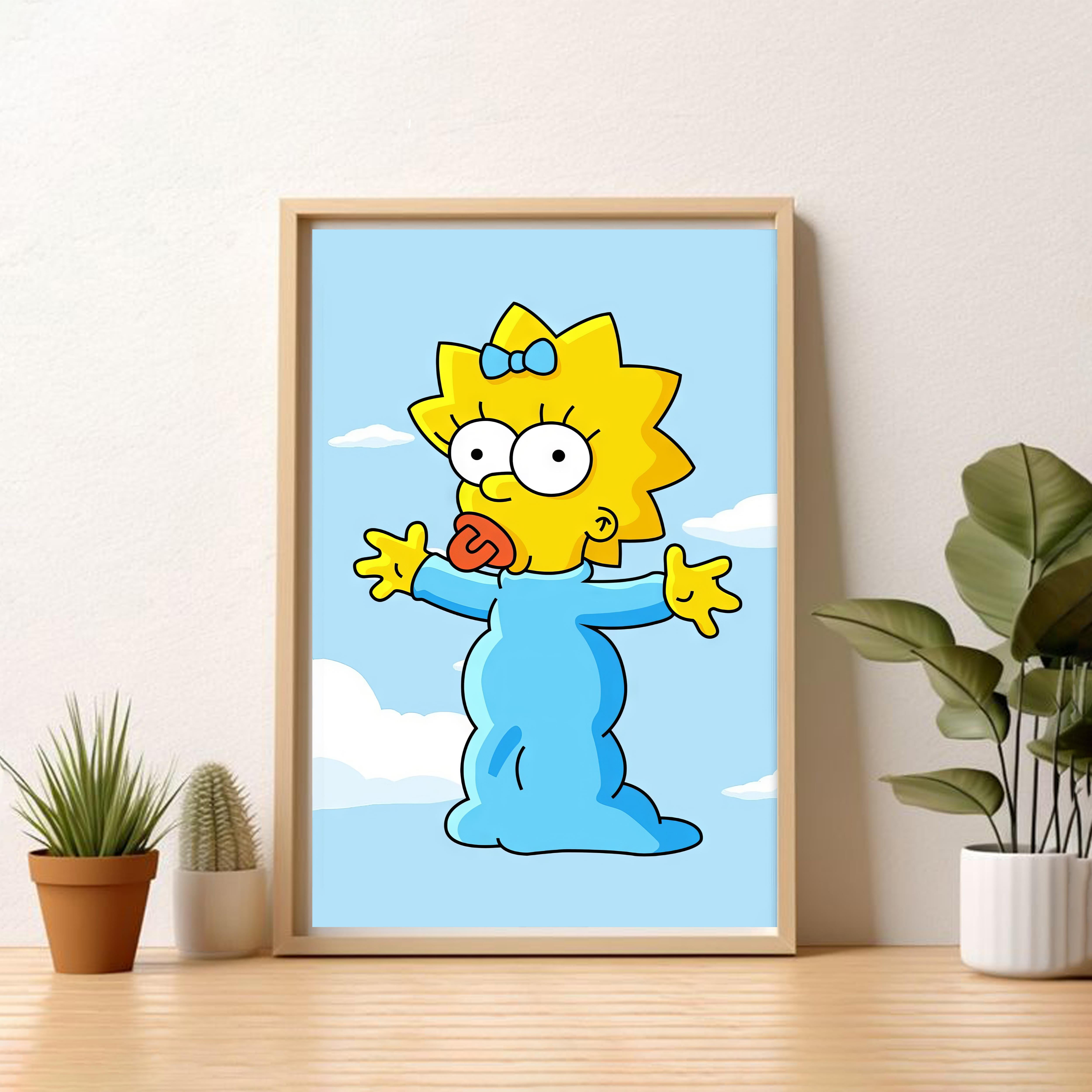 POSTER The Simpsons Lisa Simpson Poster Bedroom Wall Art Home Decor ...